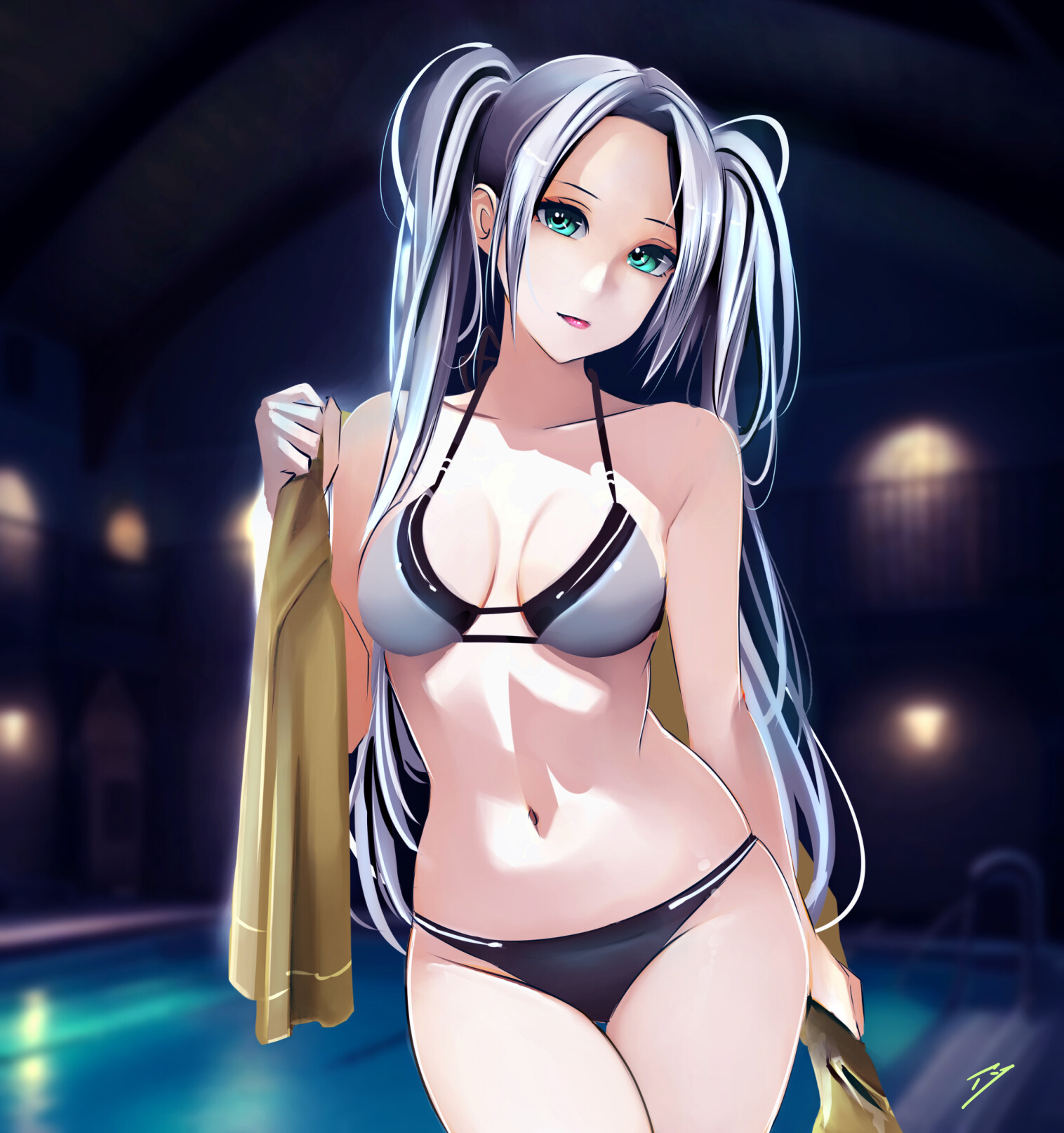 ArtStation - Liminal Spaces -Swimming pool-