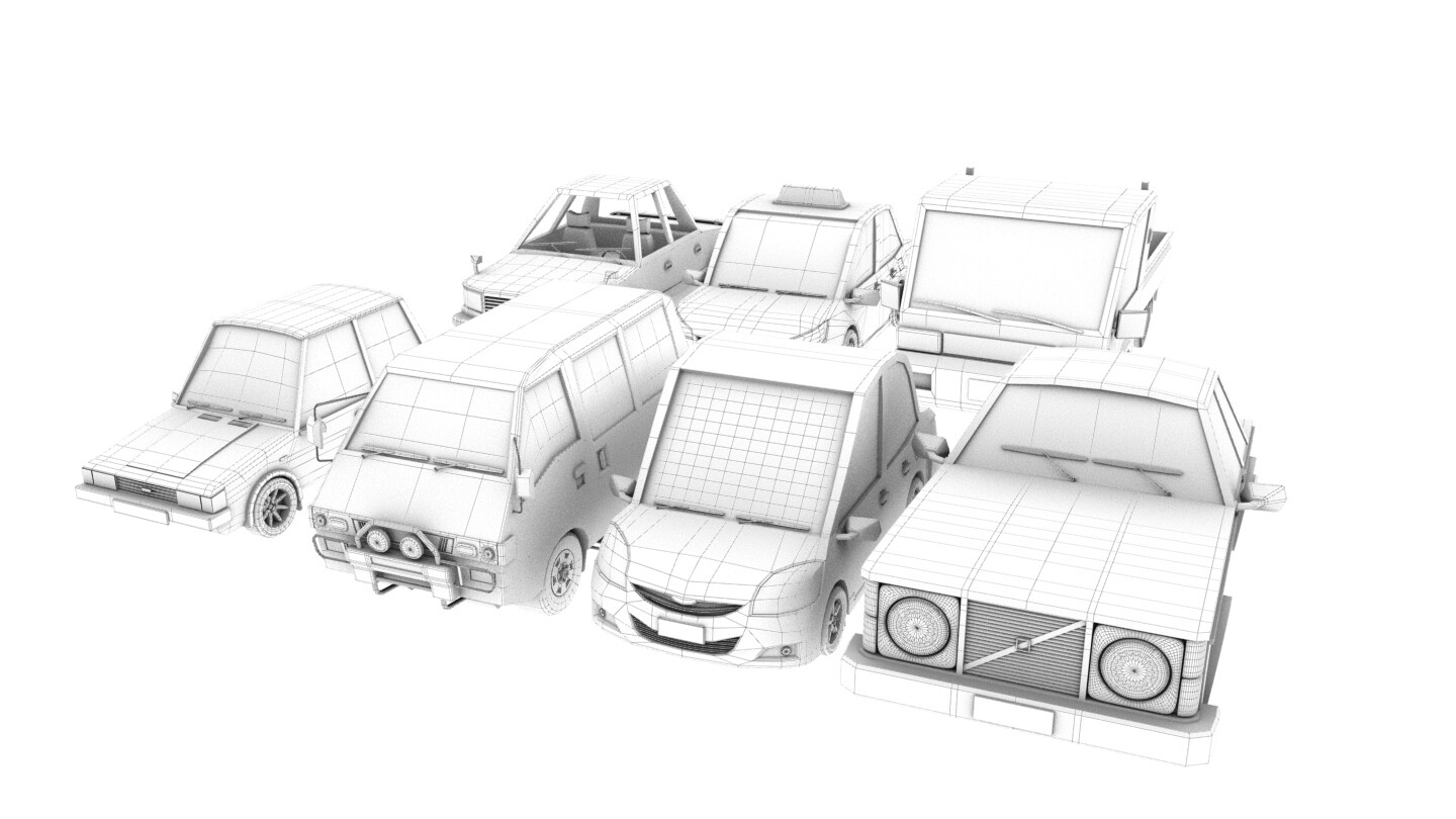 ArtStation - Vehicle 3D Model