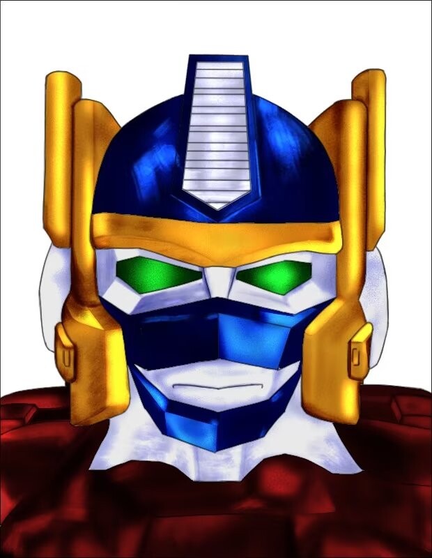 ArtStation - Transformers - Optimus Primal