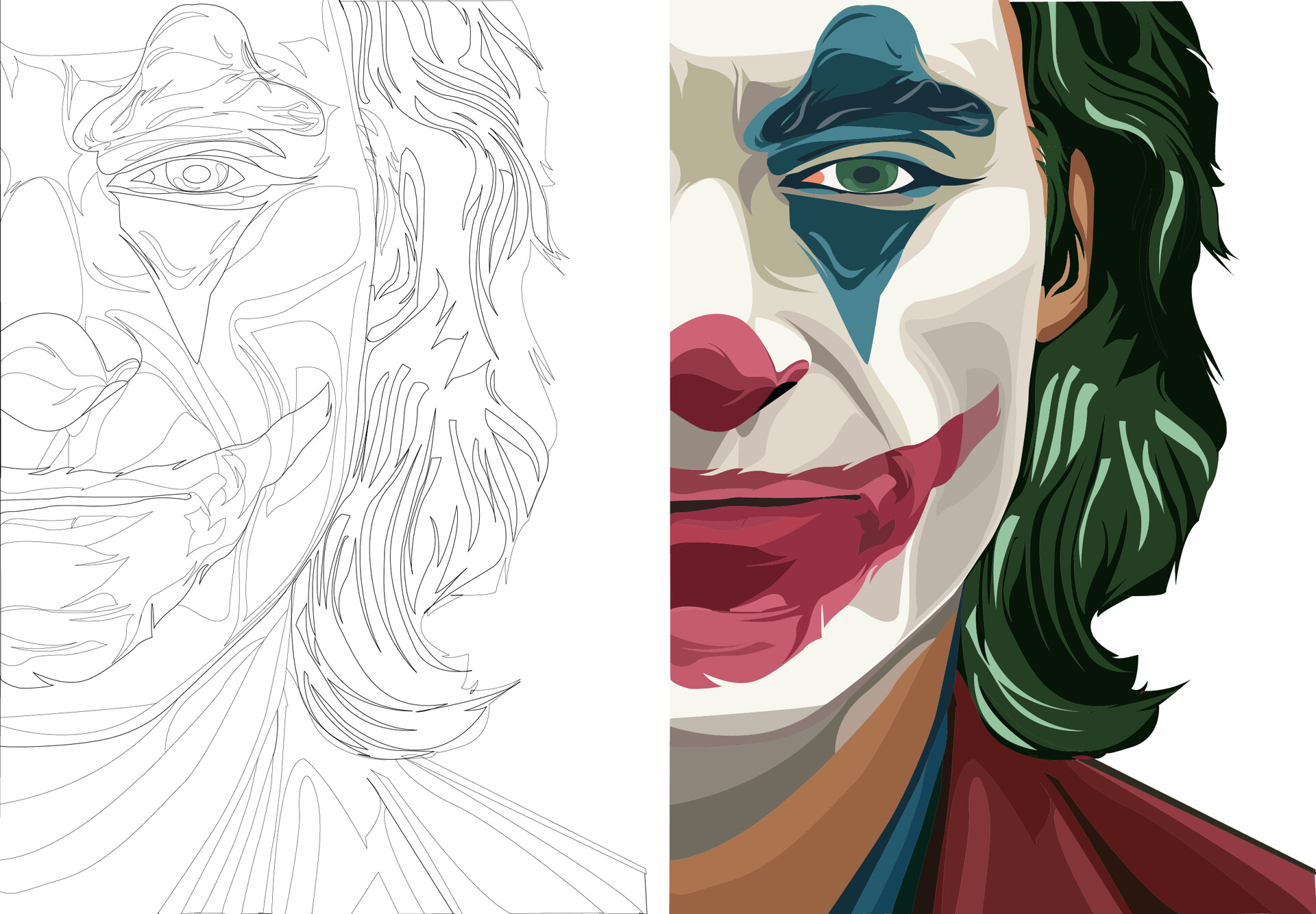 ArtStation - Vector Art - Joker