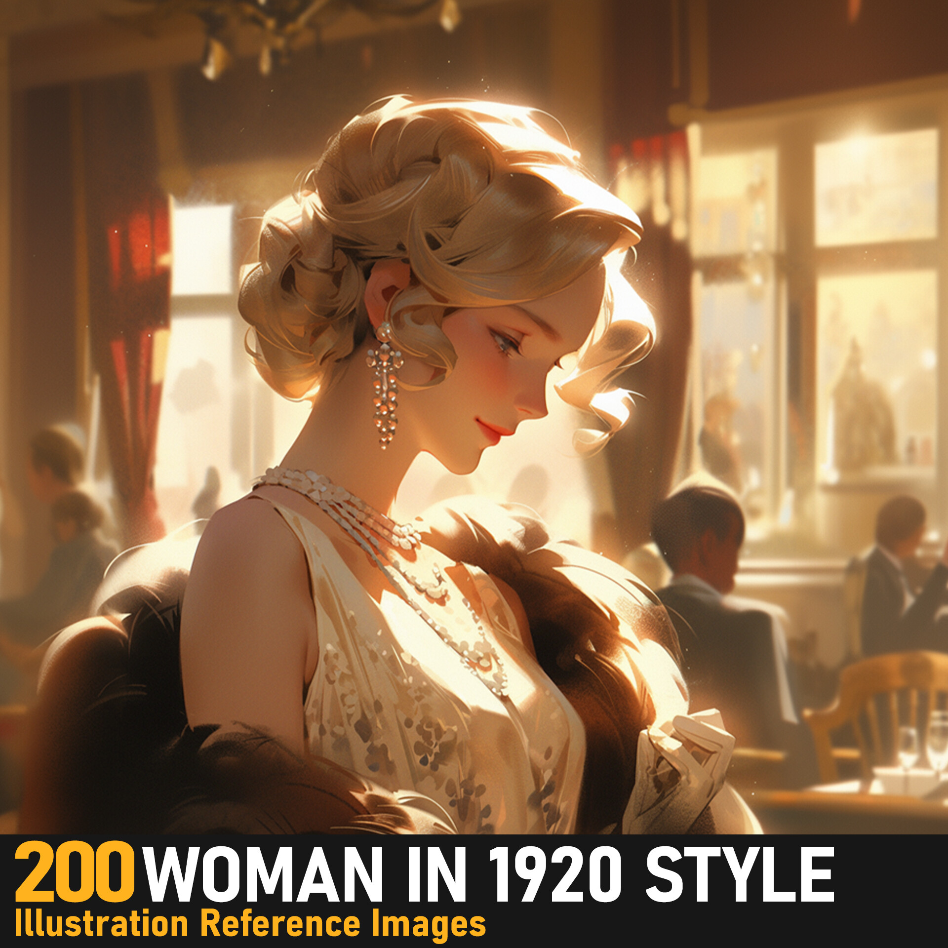 ArtStation - Woman In 1920s Style| 4K Reference Images