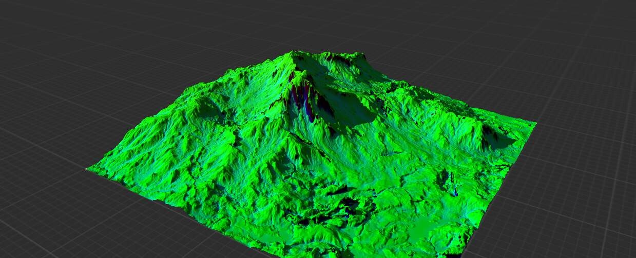 ArtStation - Mountain model