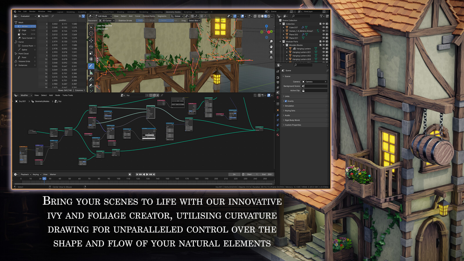 3D Tudor - Blender 4 Creator Course Stylized 3D Models