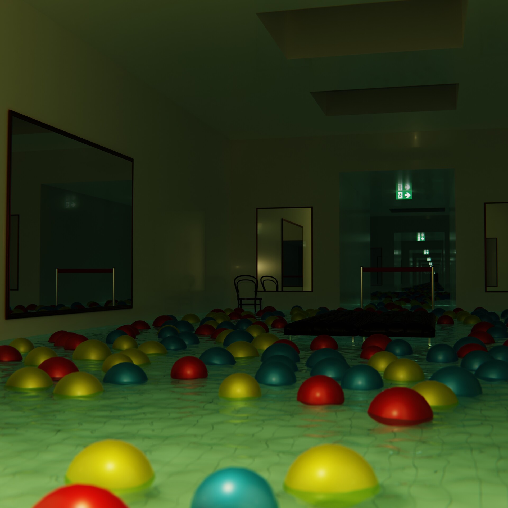 ArtStation - Blender Pool 177: Sunken Gallery 2