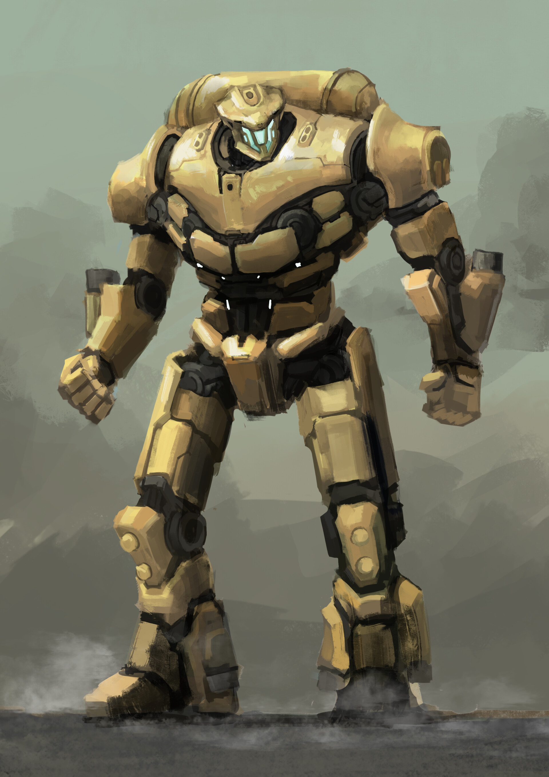 ArtStation - PACIFIC RIM FAN ART---Shaoling Rogue