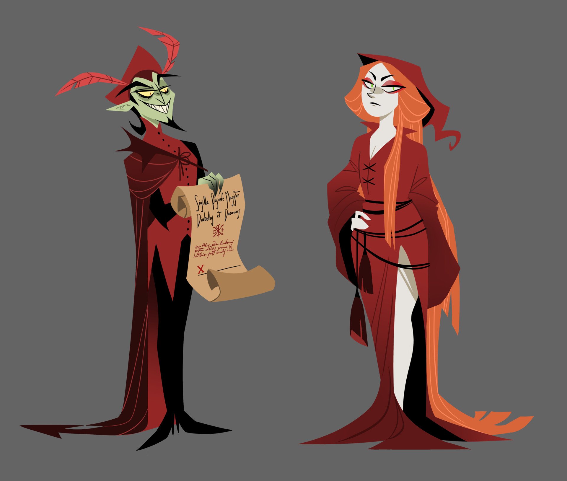 ArtStation - Two Mephistopheles(es)