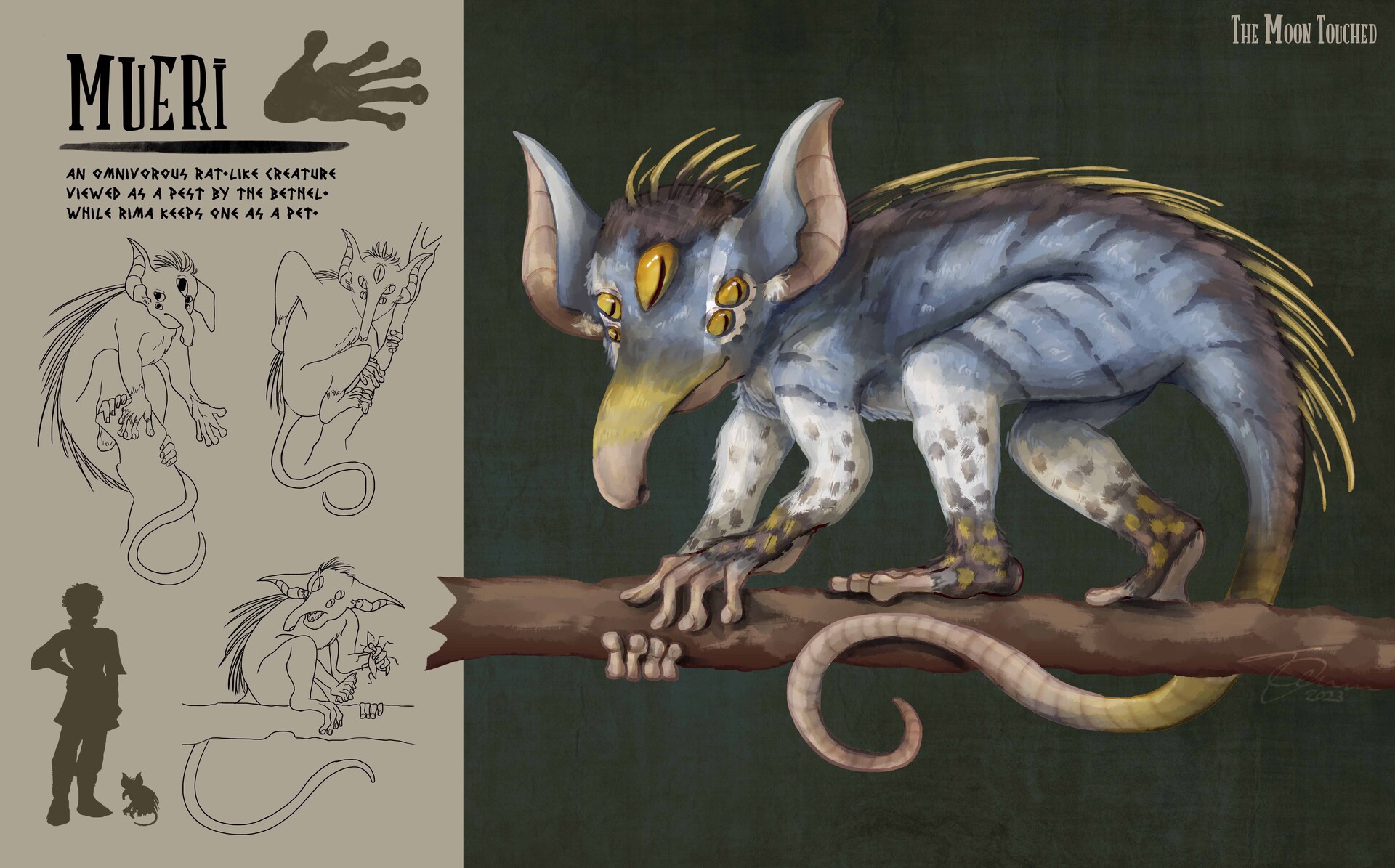 ArtStation - Mueri - creature design