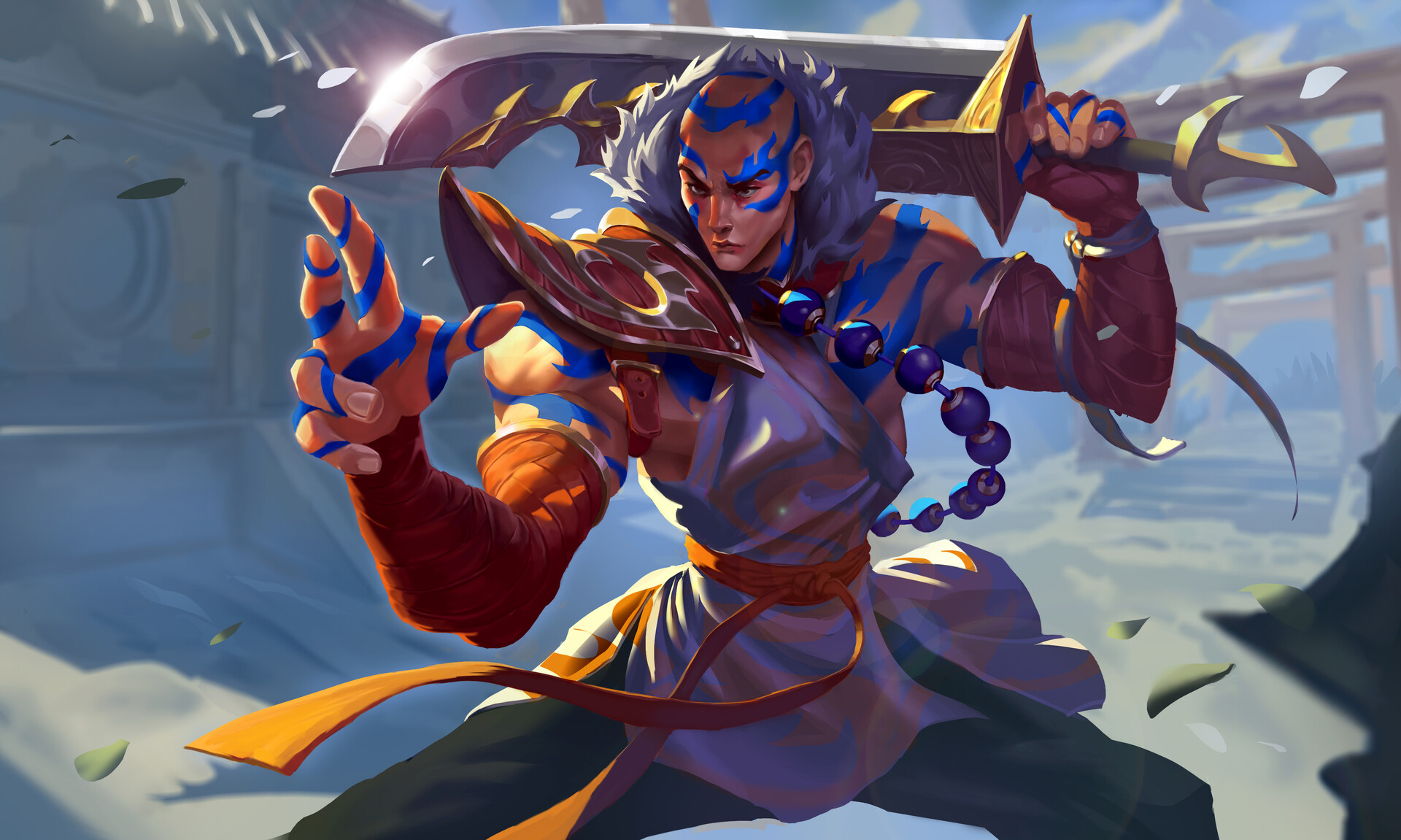 ArtStation - Ling Jin - The Swordsman Monk