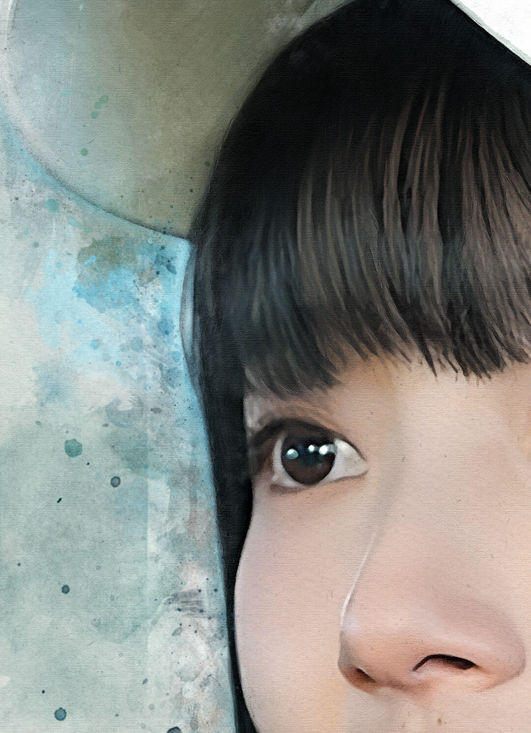 Alexander Ryan Art - Veiled Resilience: The Isolated Idol - A Portrait ...