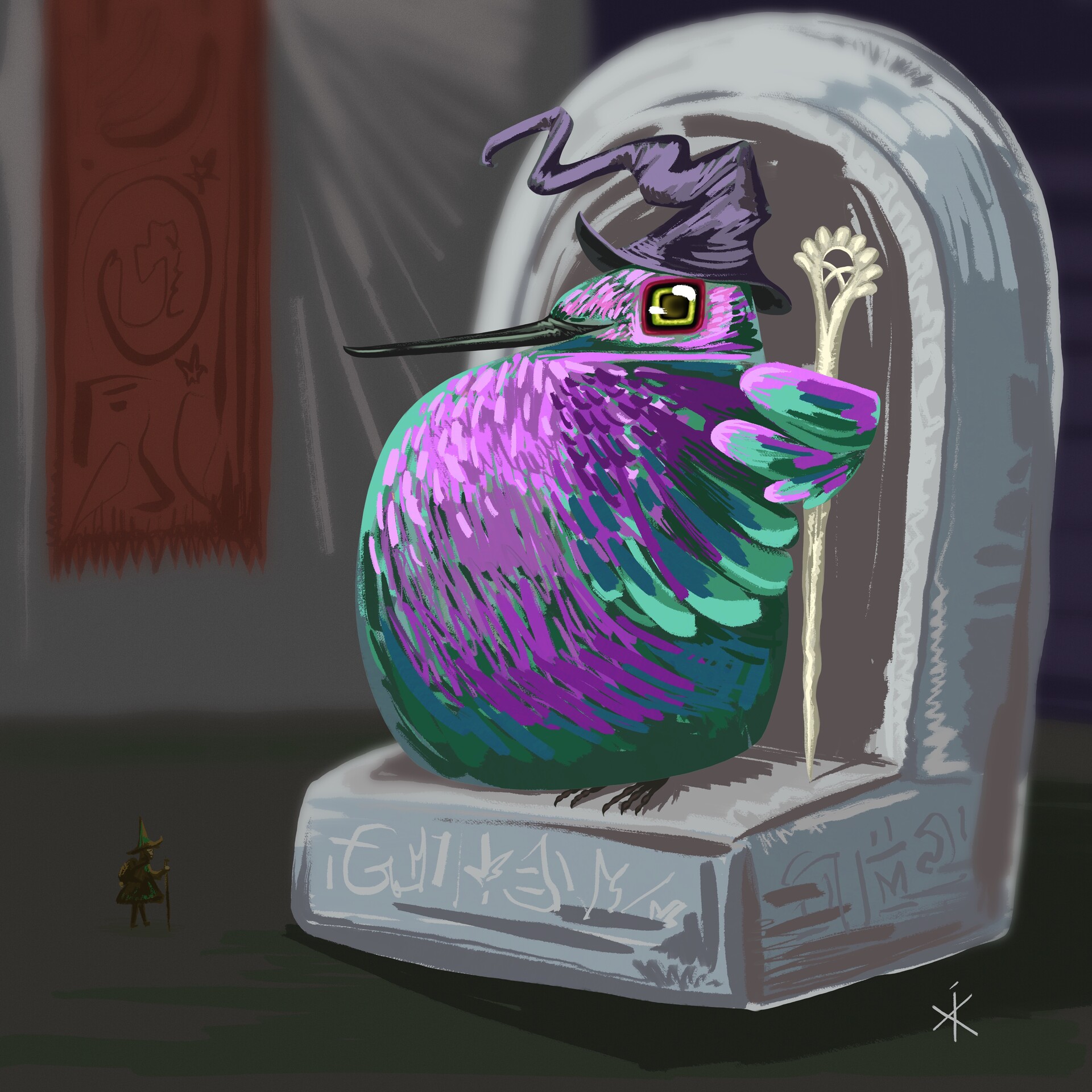 ArtStation - Lord wizard Hummingbird
