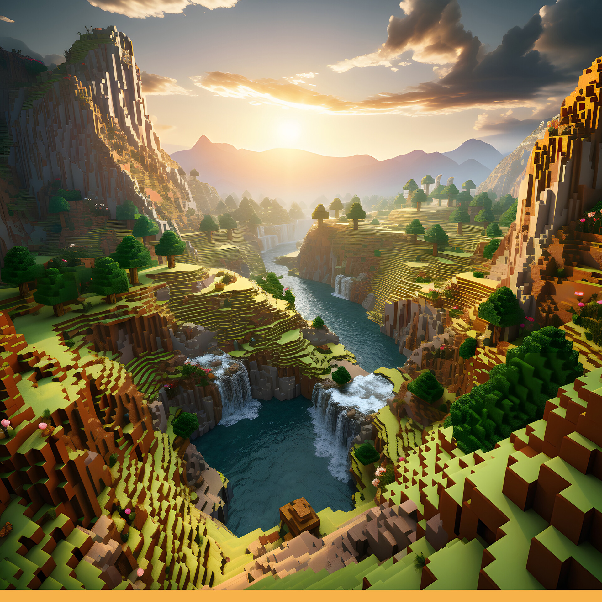 ArtStation - 303 Minecraft Environment References