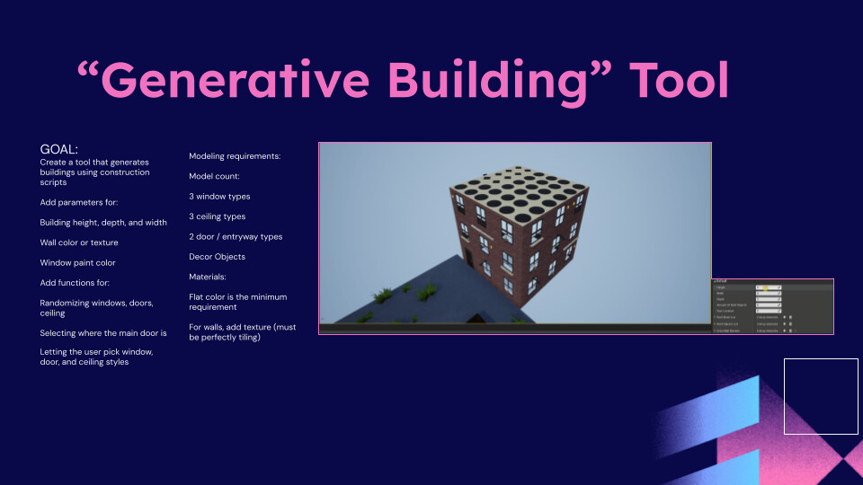 ArtStation - Generative Building Construction Script