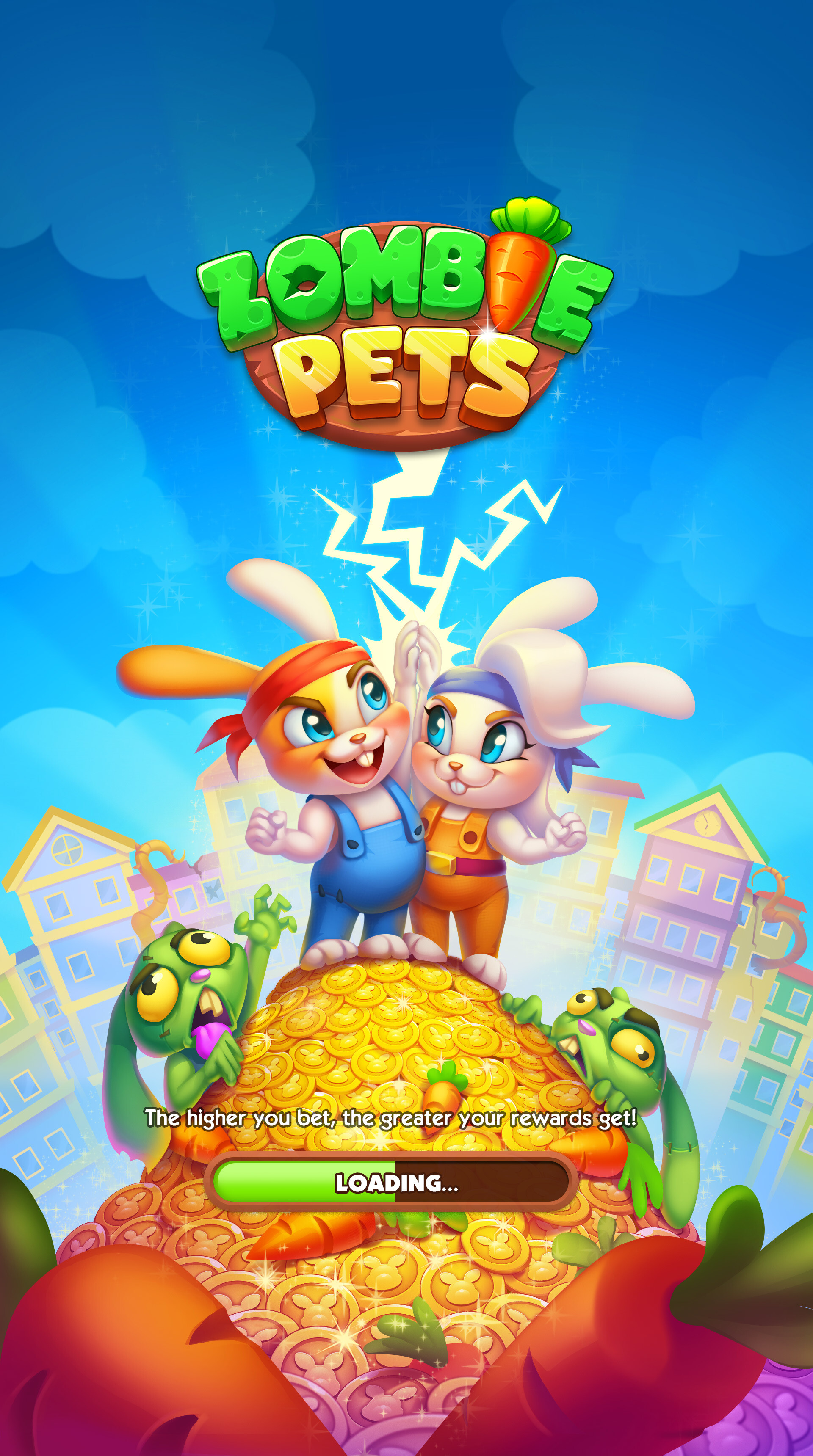 ArtStation - Zombie pets loading screen ver 2