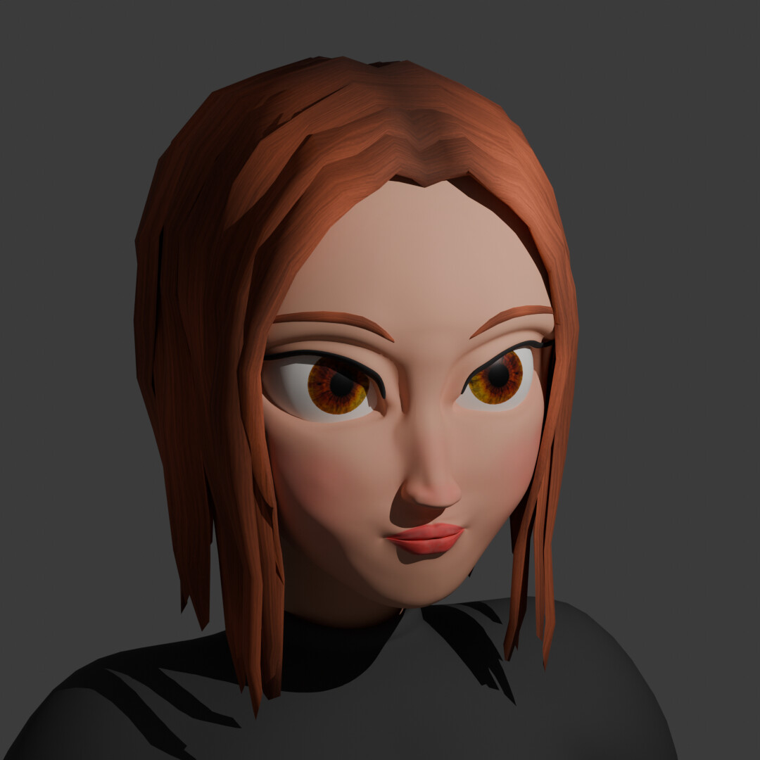 ArtStation - 3d character bust