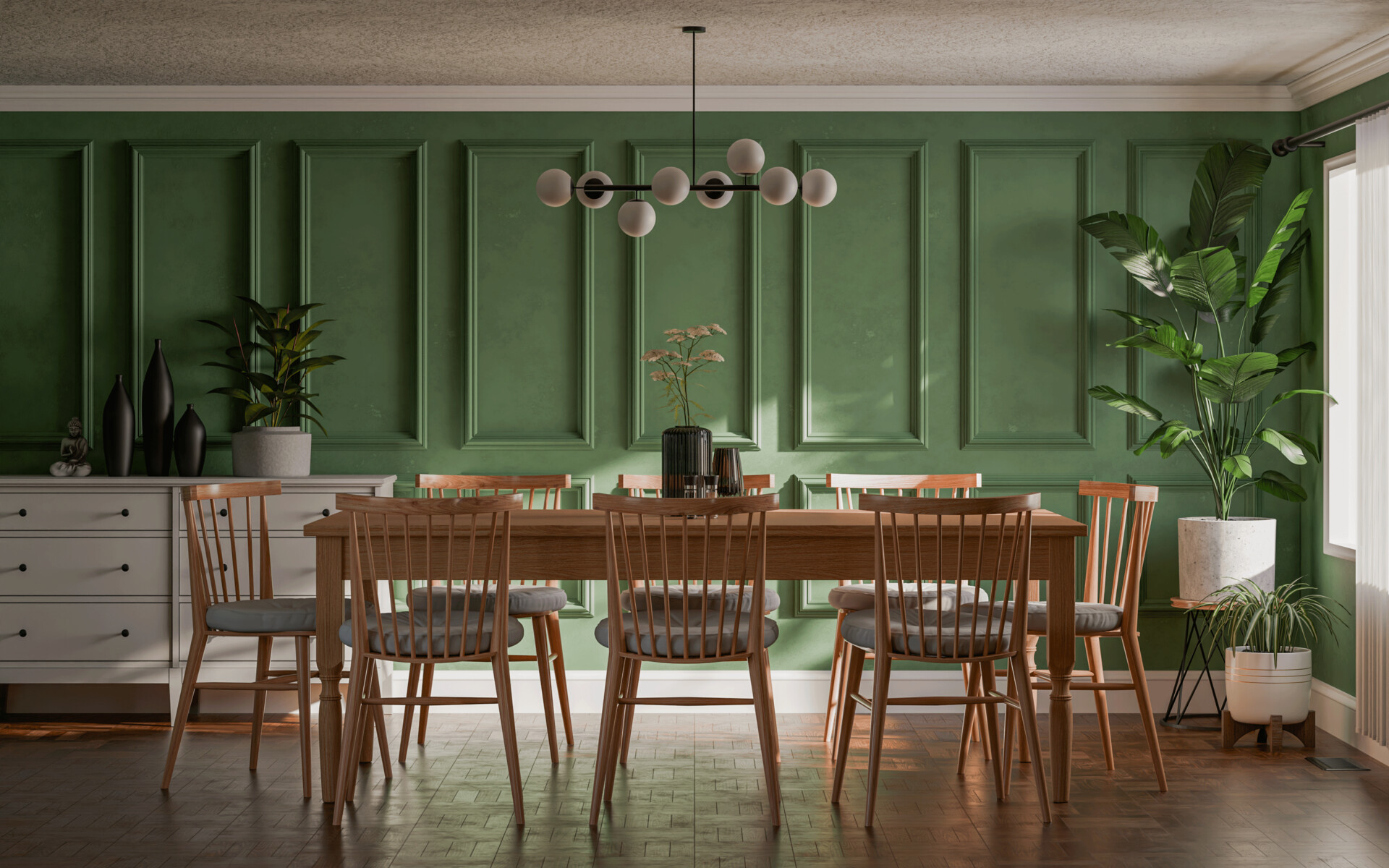 ArtStation - Archviz - Dining at Delhi