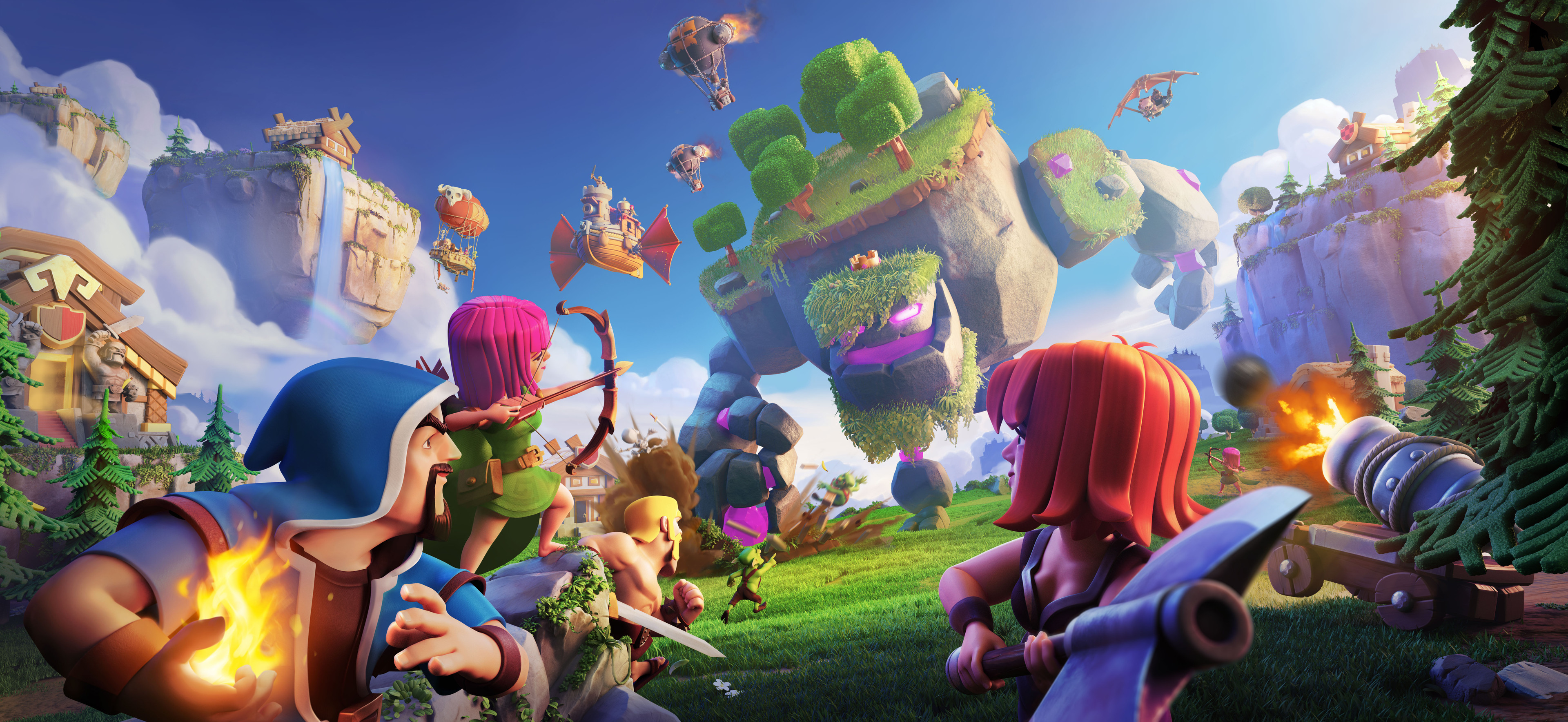 Timo Hämäläinen - Clash of Clans - Clan Capital - Loading screen