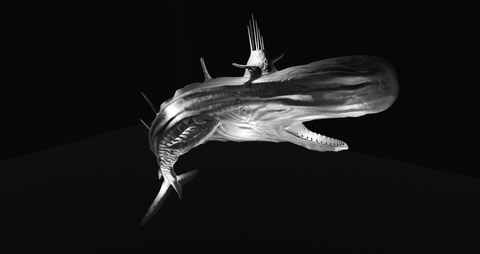 ArtStation - Submarine Whale Monster