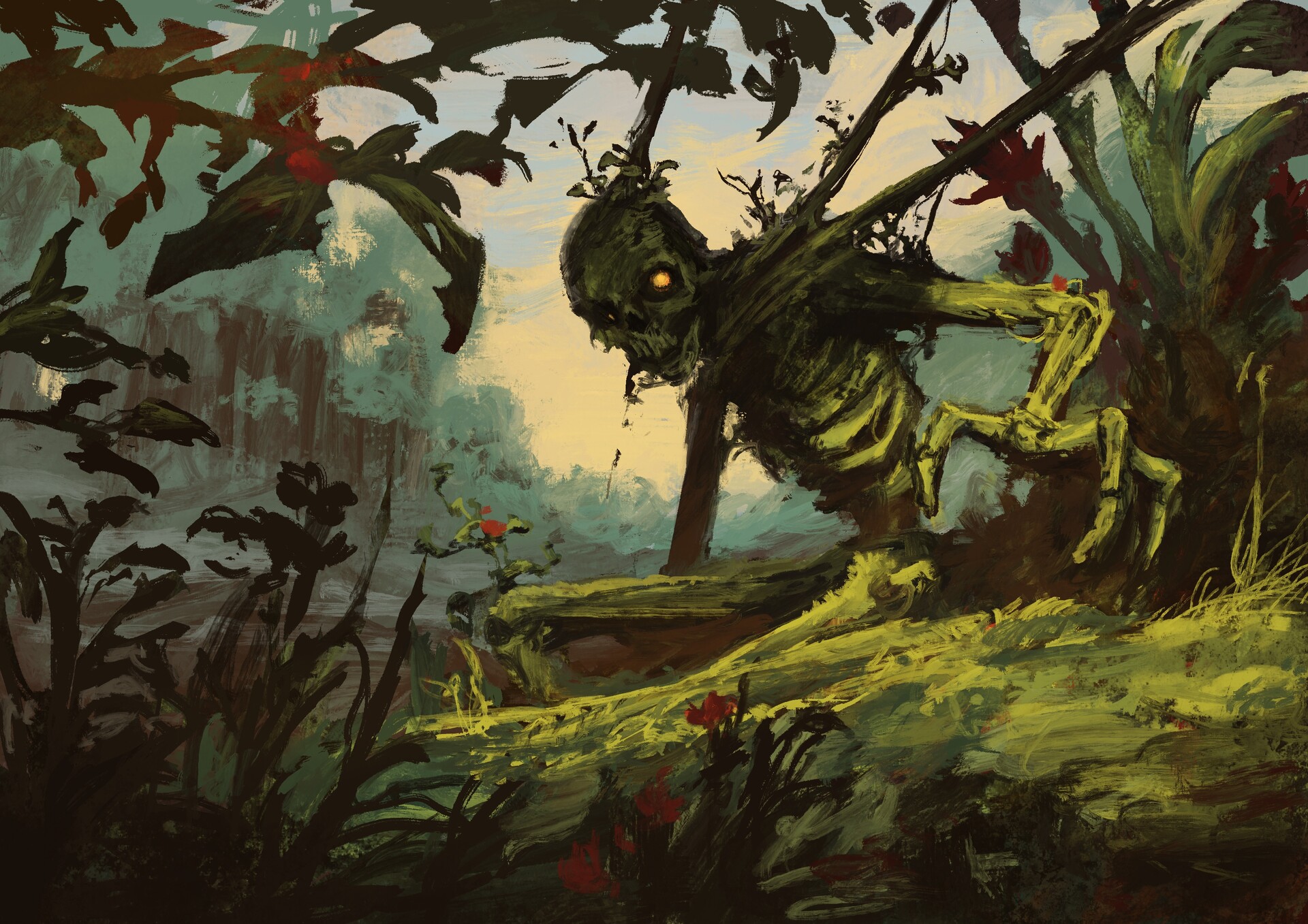 ArtStation - Jungle undead