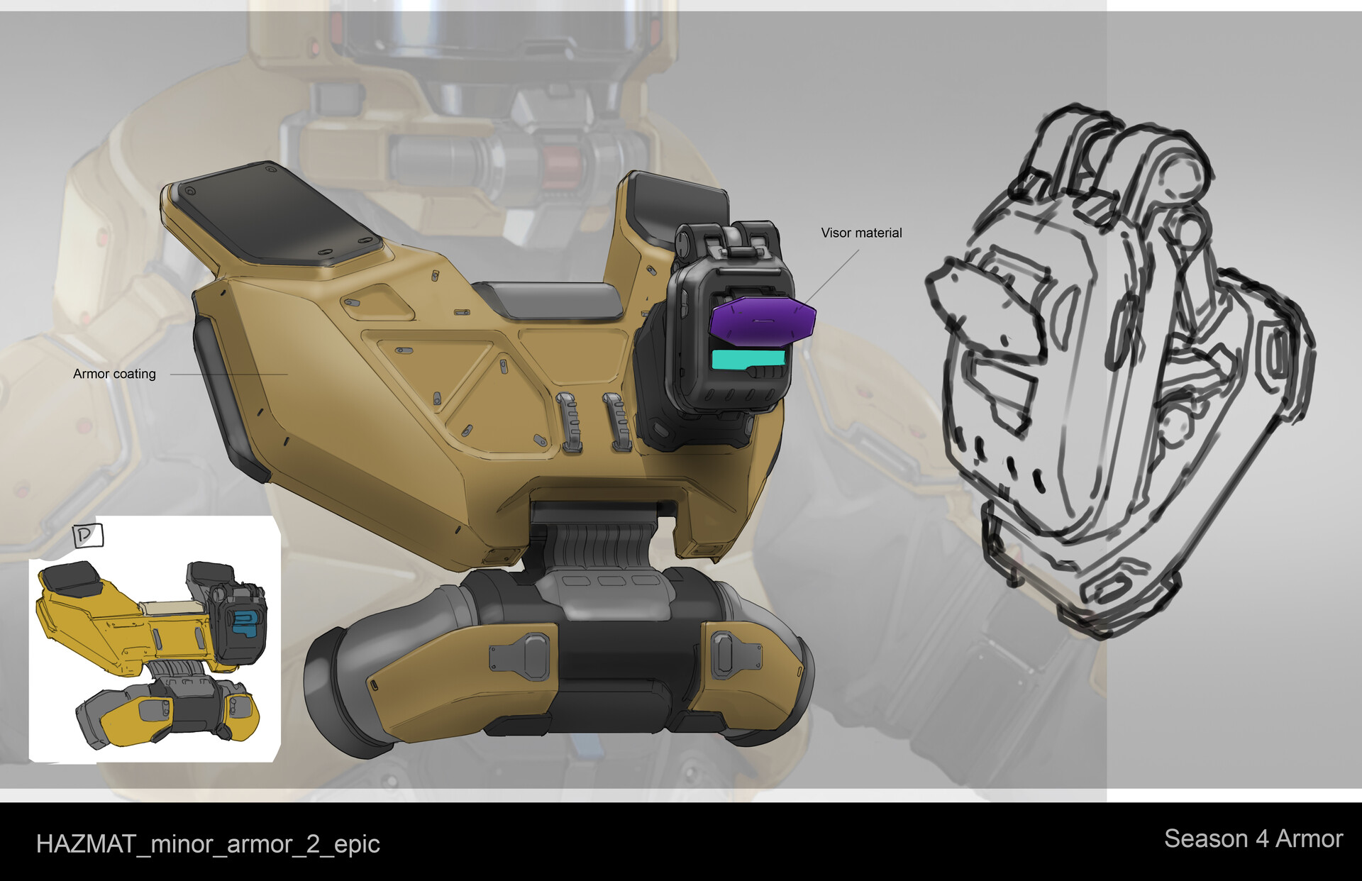 Ian Galvin - Halo Infinite Armor Cosmetics