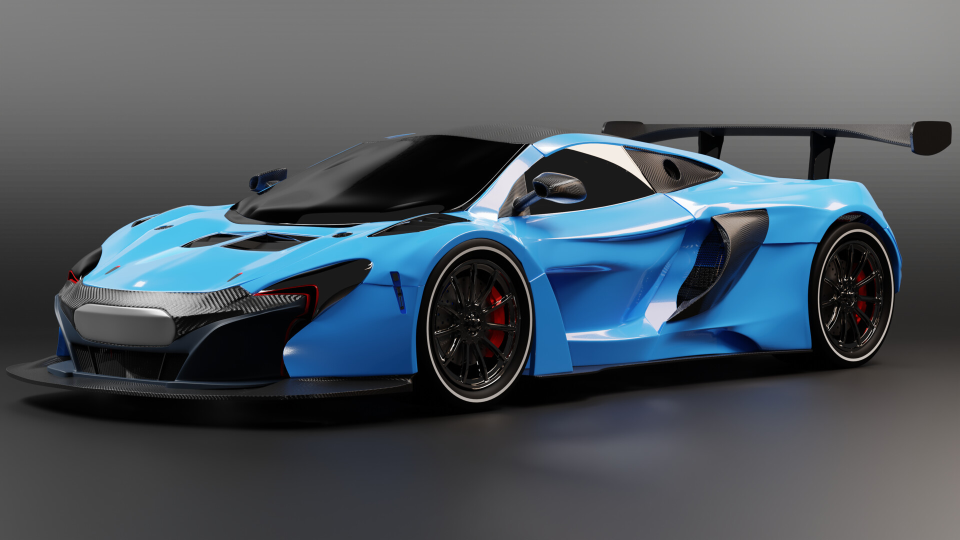 ArtStation - maclaren 3d model