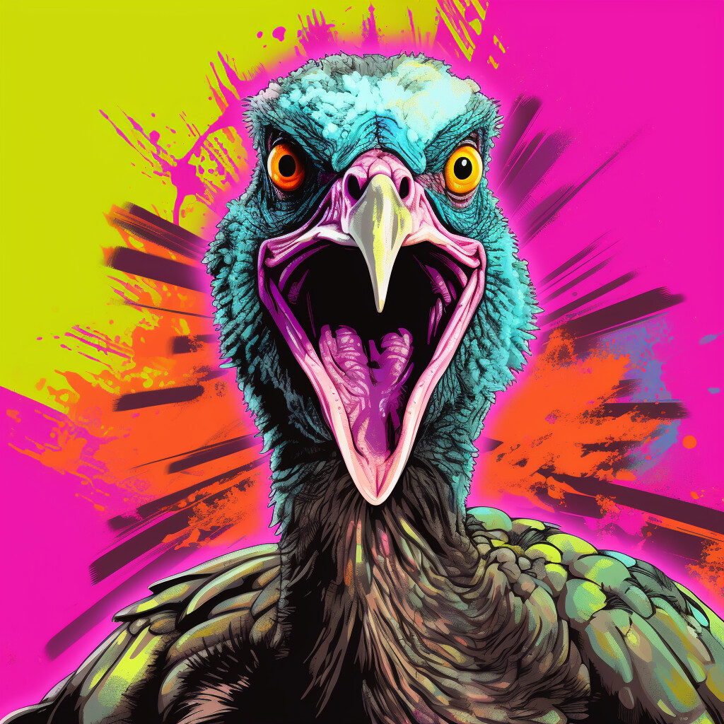 ArtStation - RAGING TURKEY NFT2