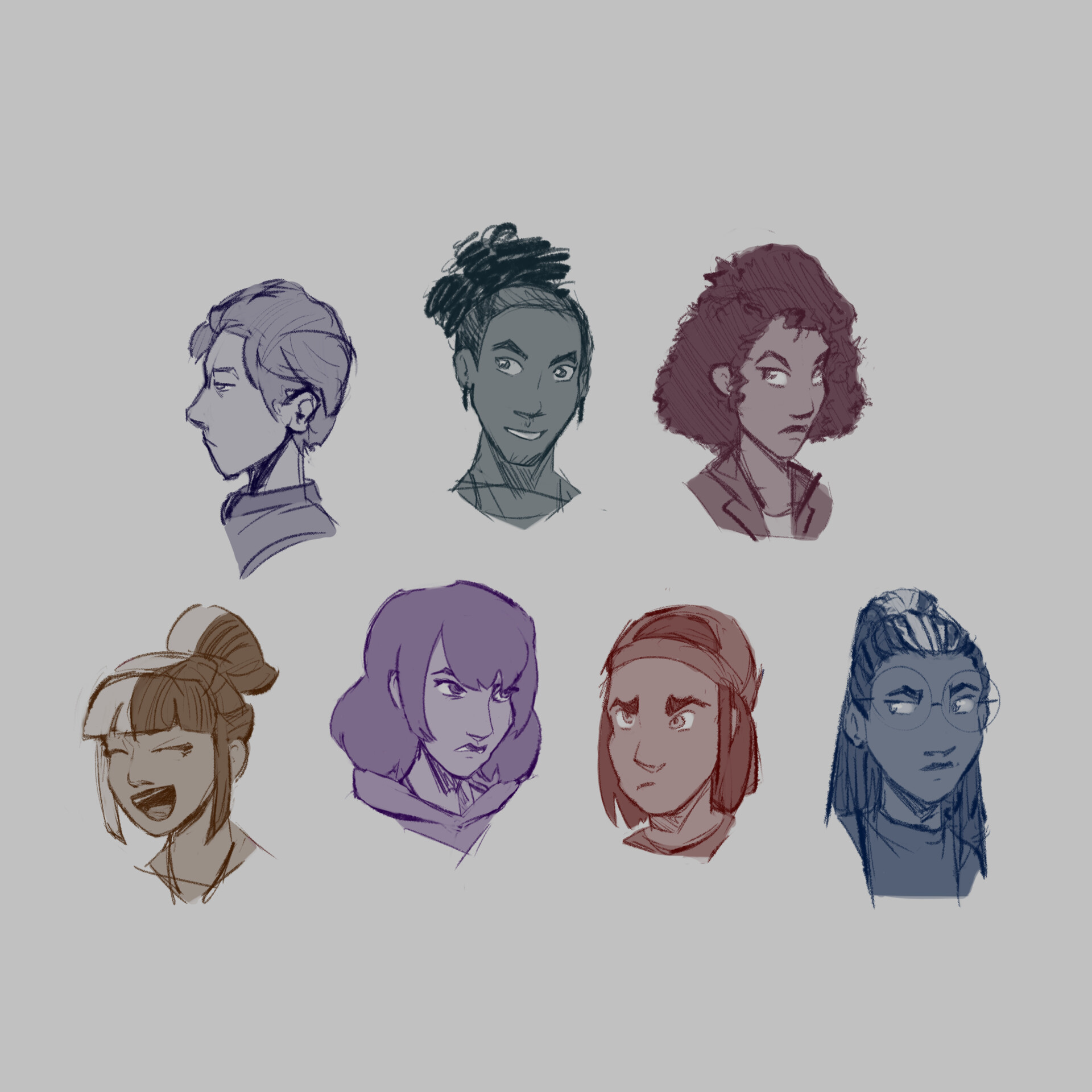 ArtStation - Character Expressions