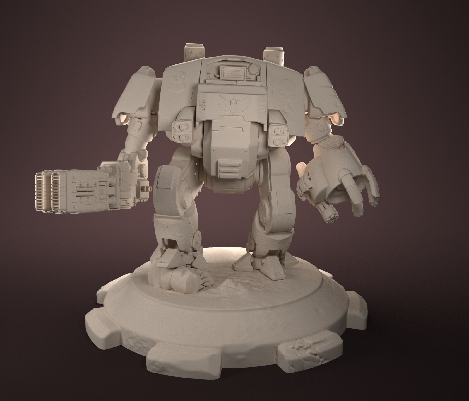 ArtStation - Dreadnaught Redemptor
