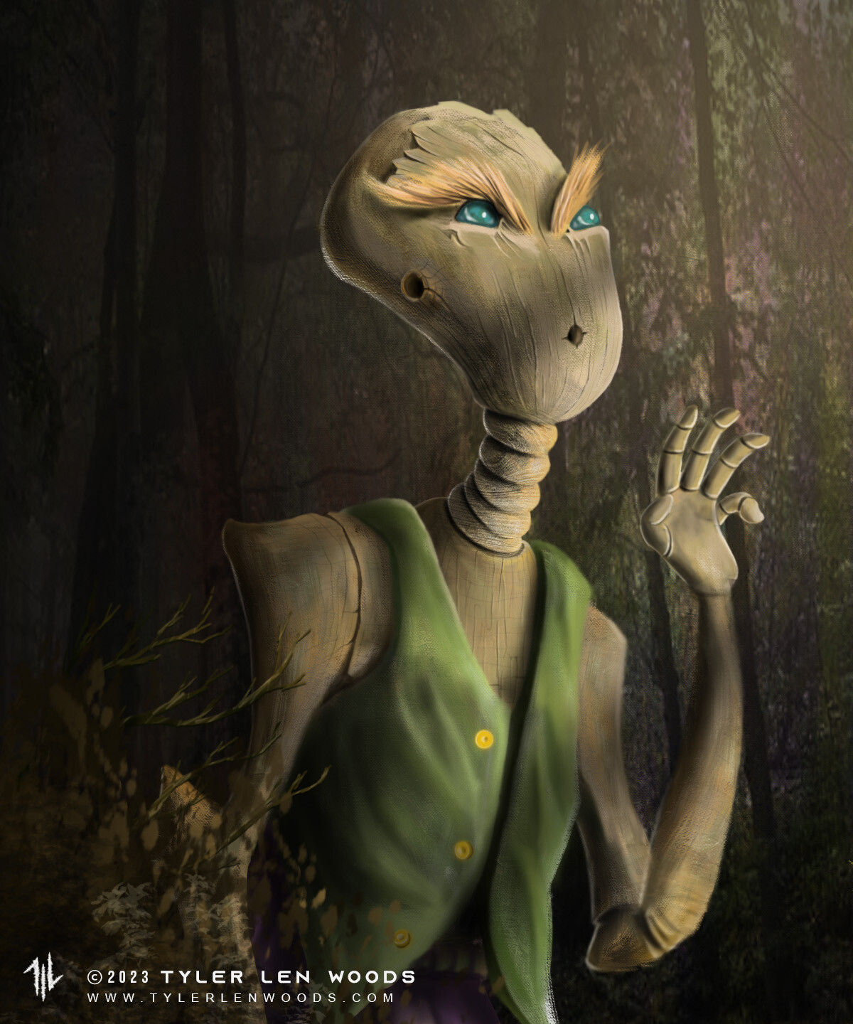 ArtStation - Whispering Fhin Illustration