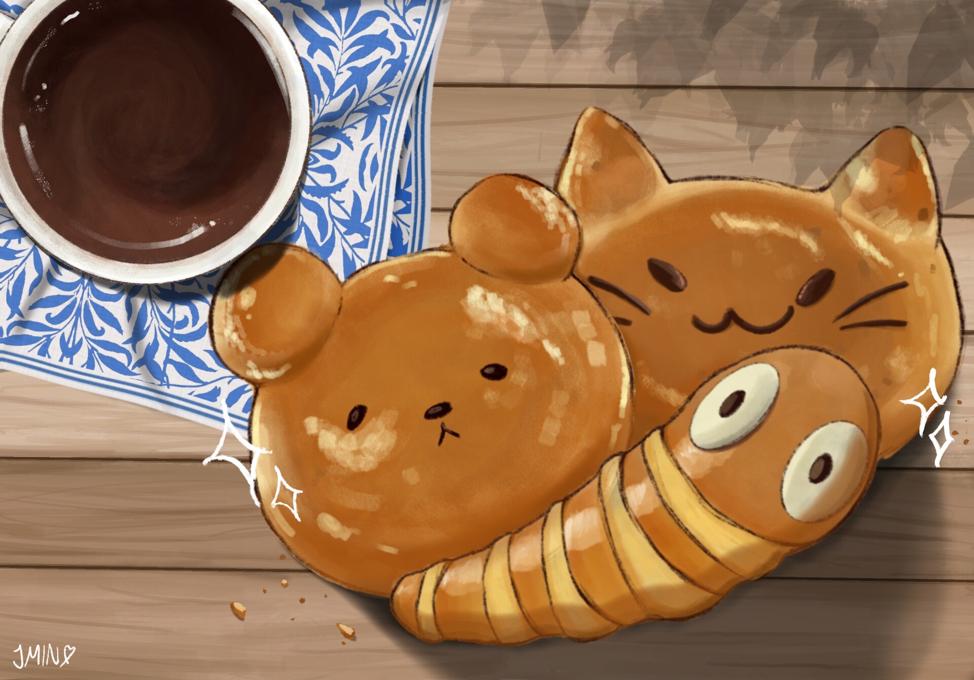 ArtStation - Animal Bread Buns