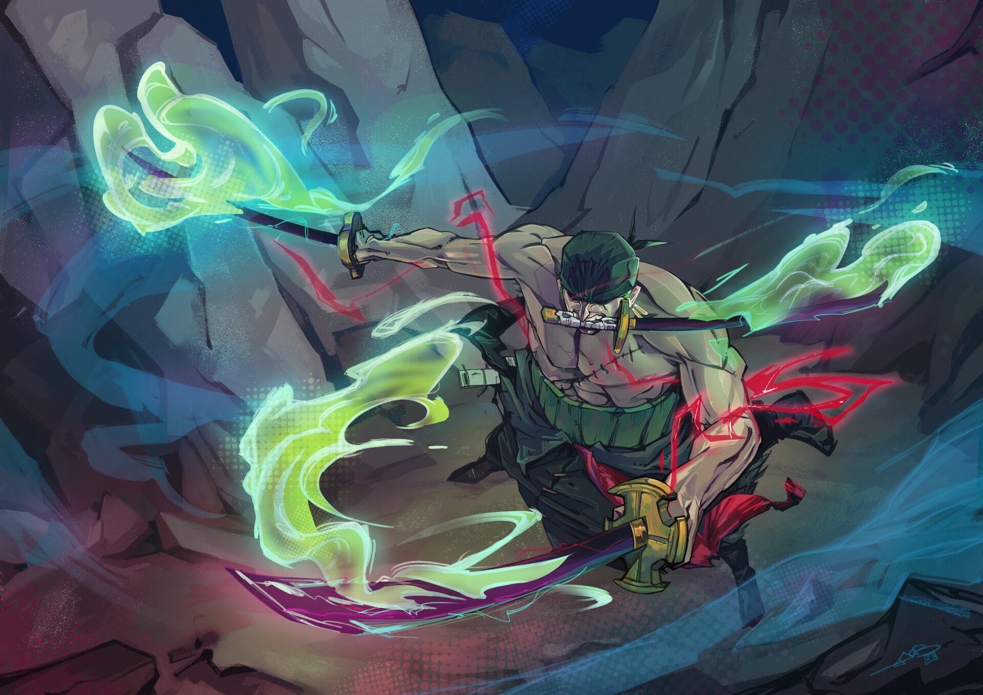 ArtStation - Fan Art_ Zoro