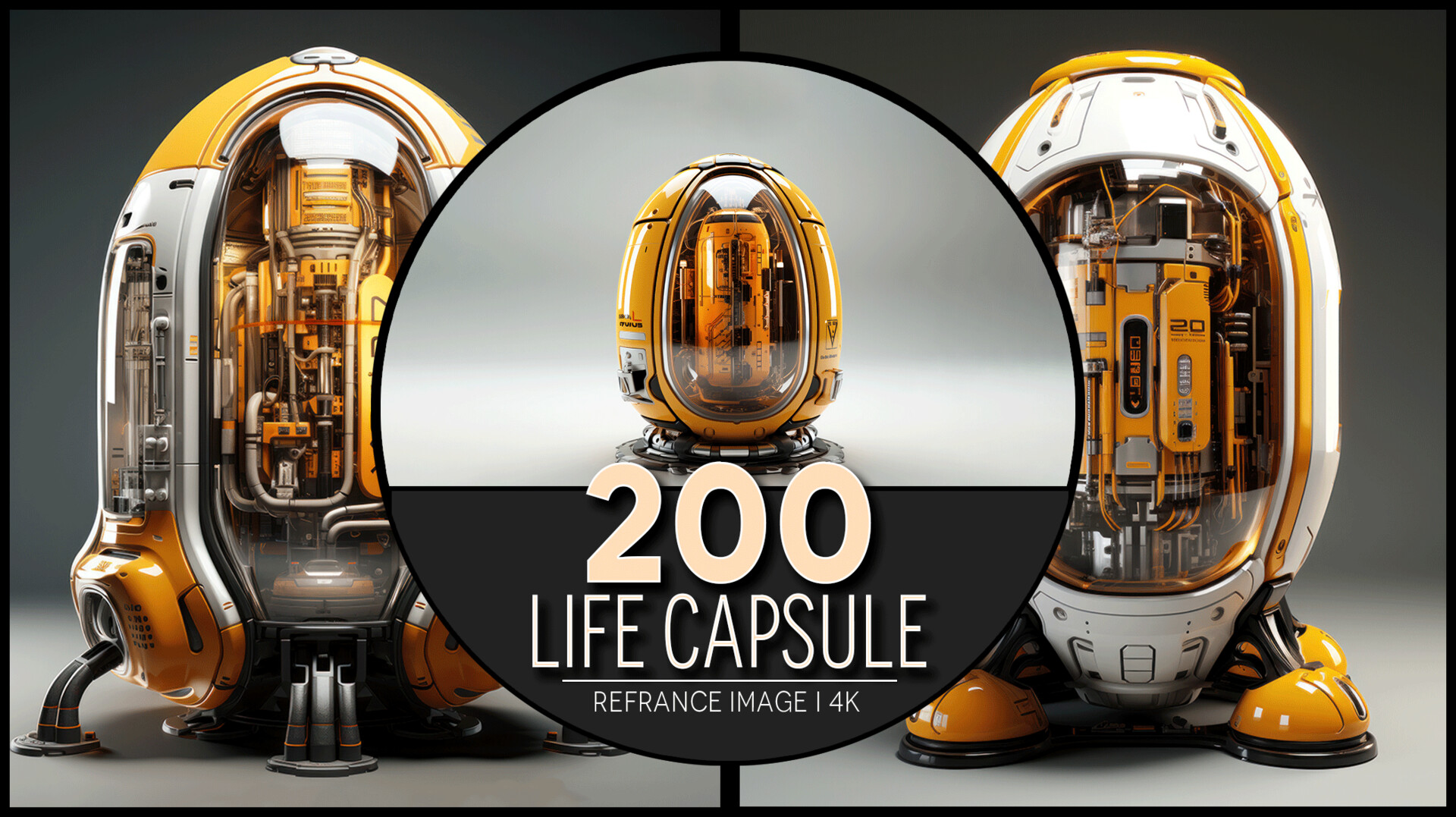 Pixel Ref - Life Capsule 4K Reference/Concept Images
