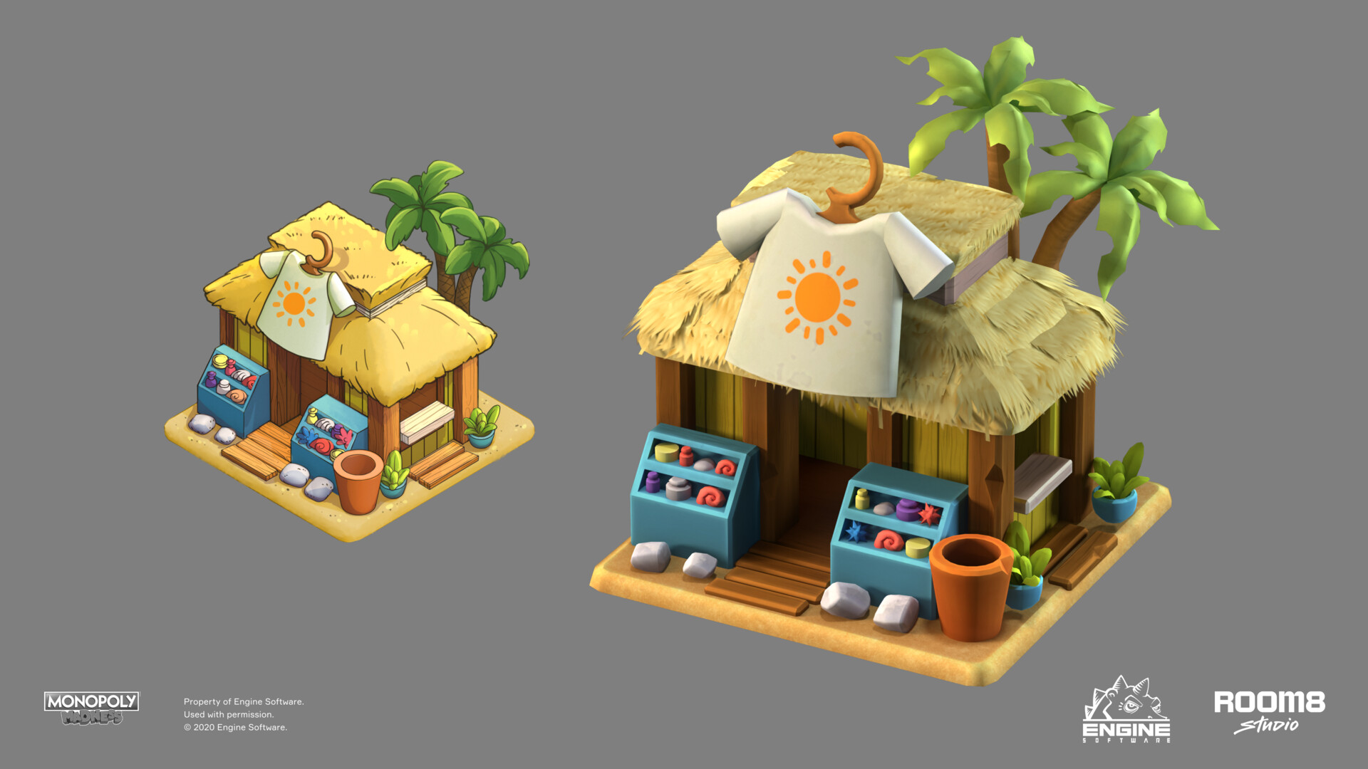 Room 8 Studio - Portfolio - Stylized Buldings Pack