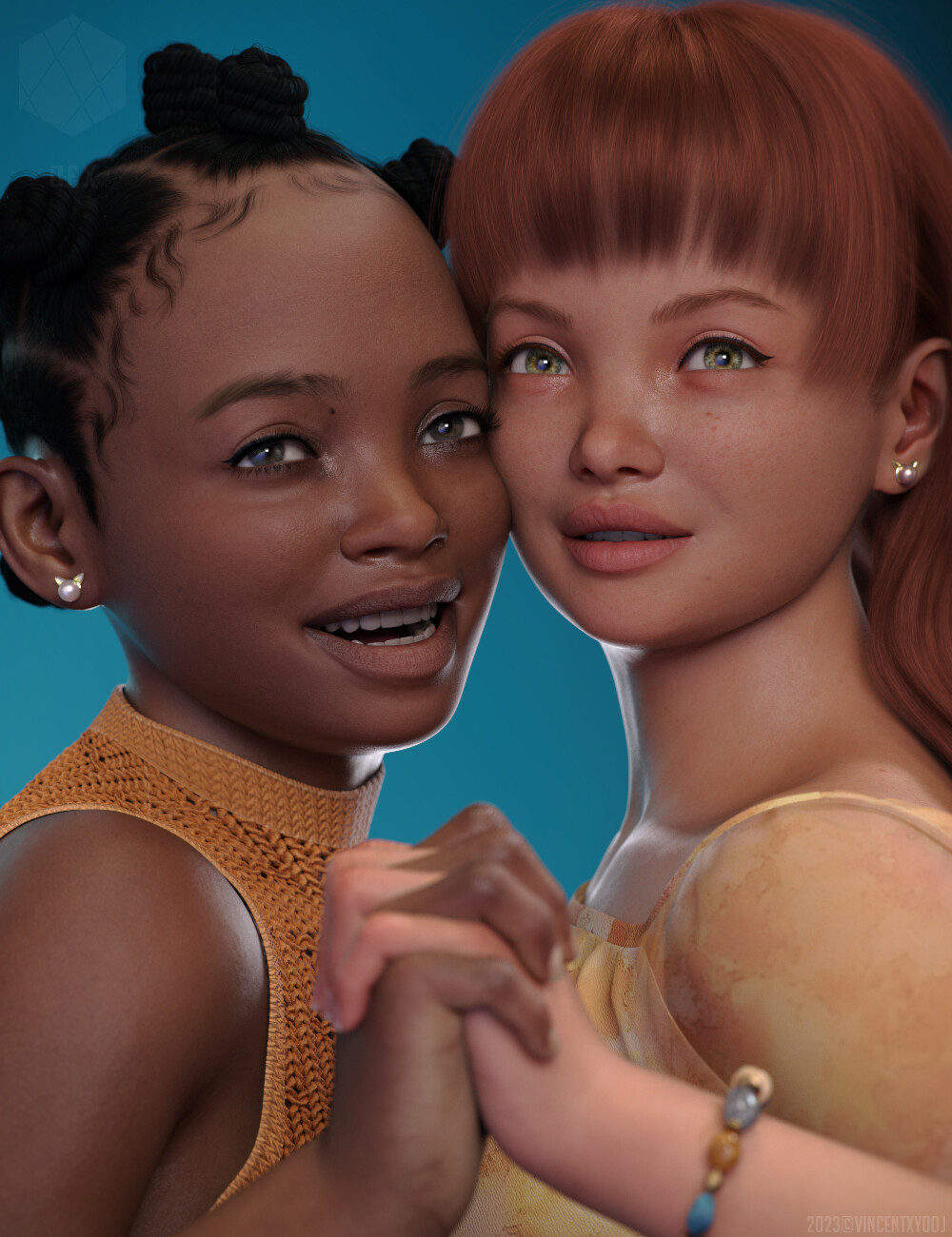 ArtStation - ES3D Teens HD Bundle for G9 by Emrys and Sabby