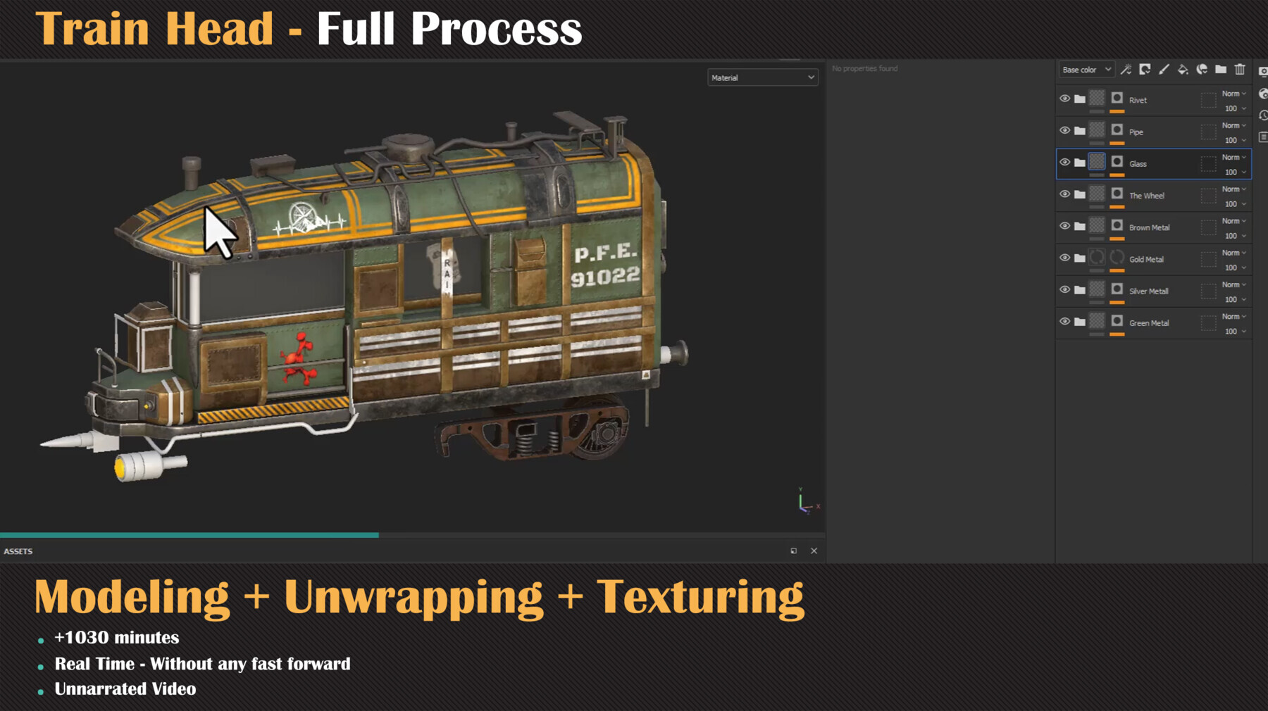 Milad Kambari - Train Head - Full Tutorial