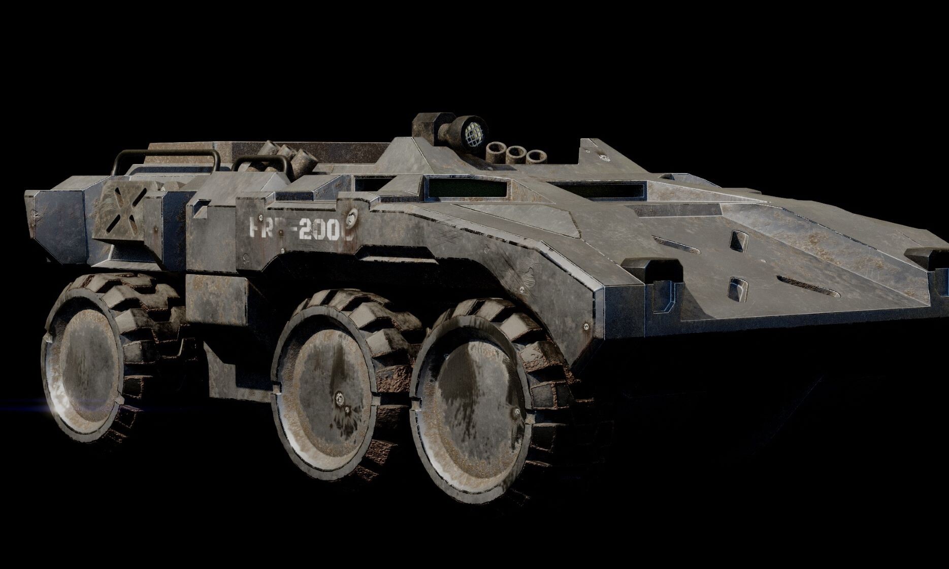 Steve Robinson - TimeSplitters Rewind Prop - Warzone - Tank