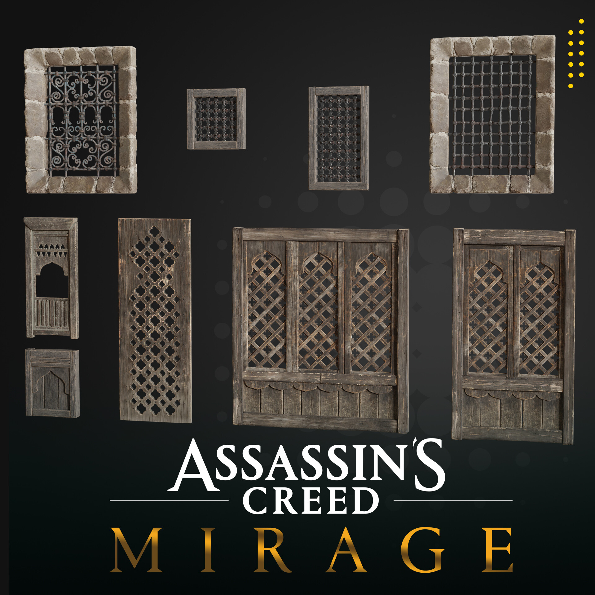 ArtStation - Orosi Door and Windows Vol.3