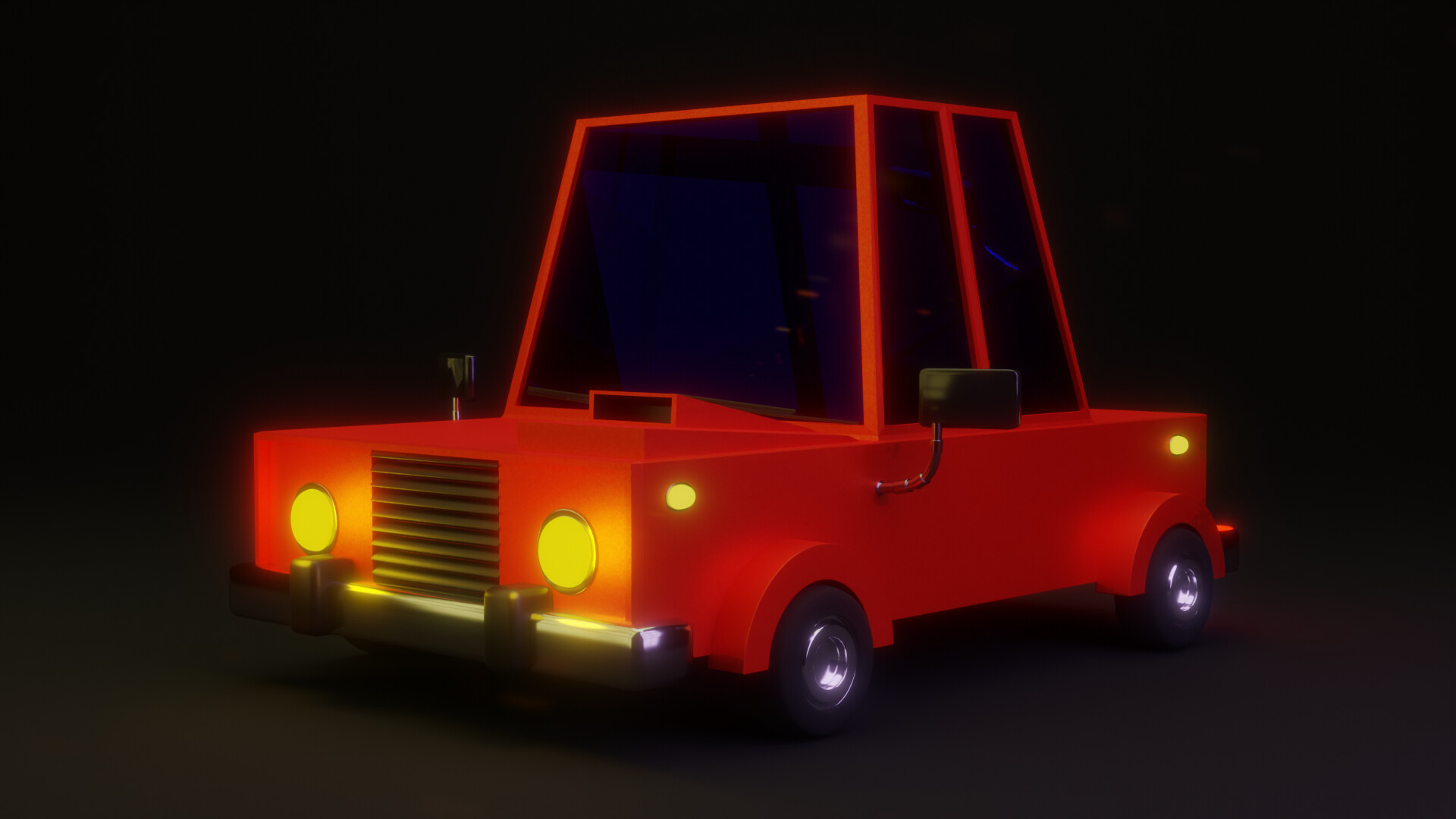 ArtStation - Basic Cartoon Car