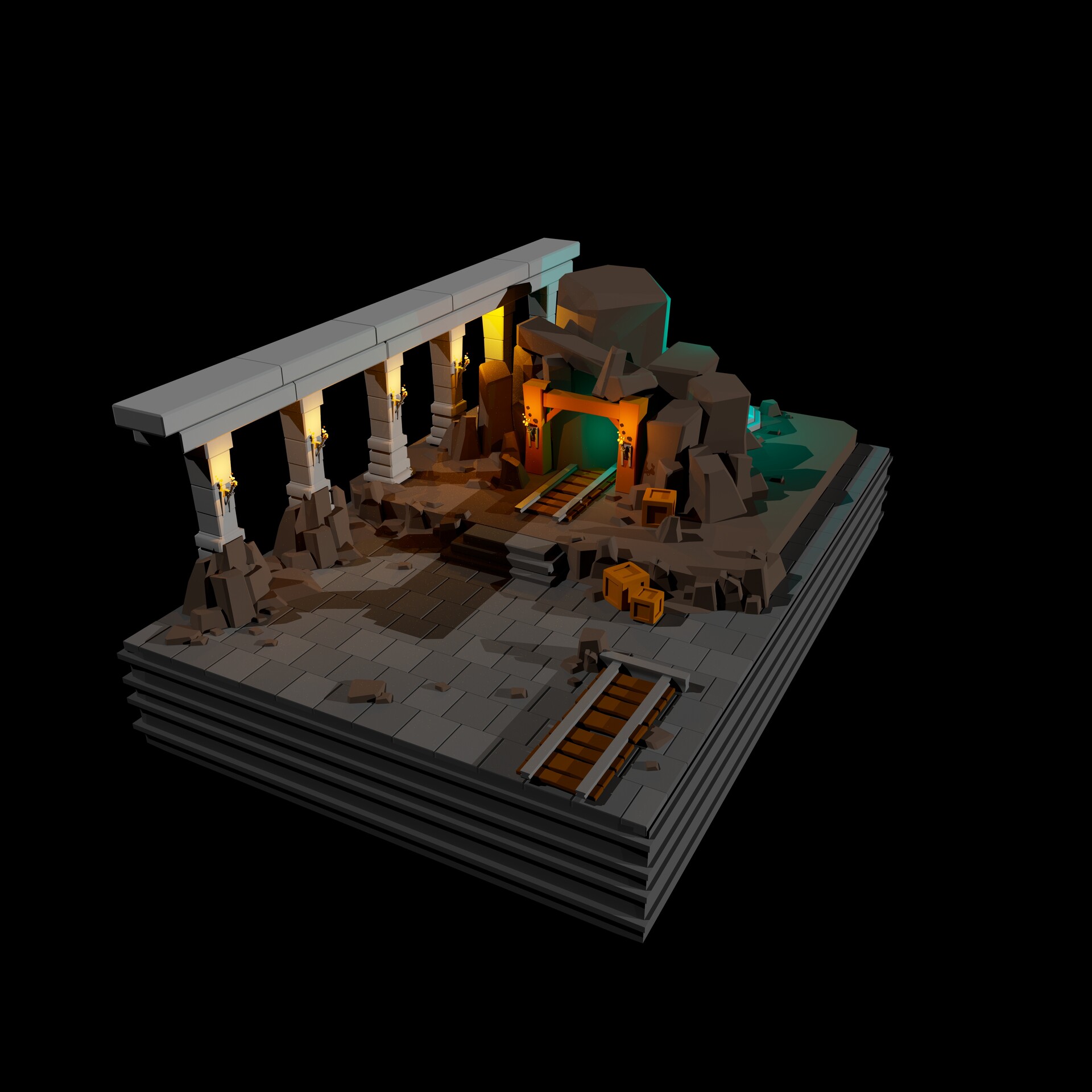 ArtStation - Dwarf's Cave