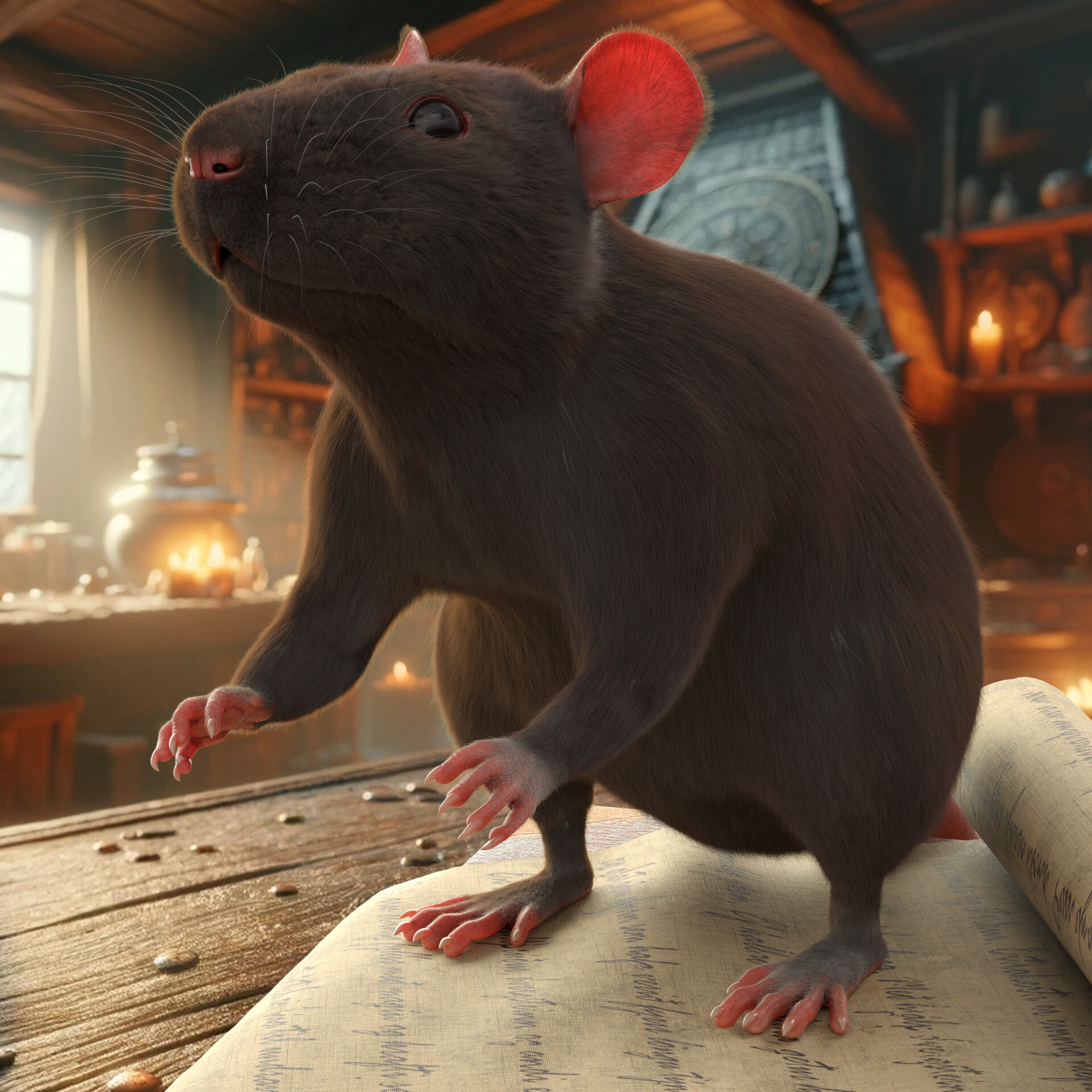 ArtStation - Cabin Rat