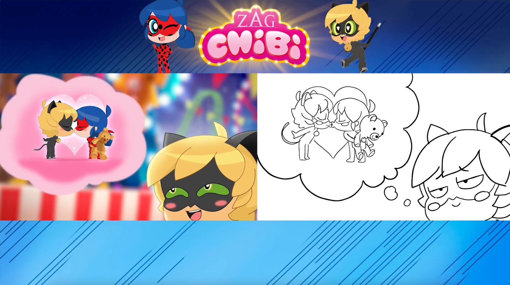 Esther Brustlein - Storyboard animatic Zag Chibi - Panic at the Park ...