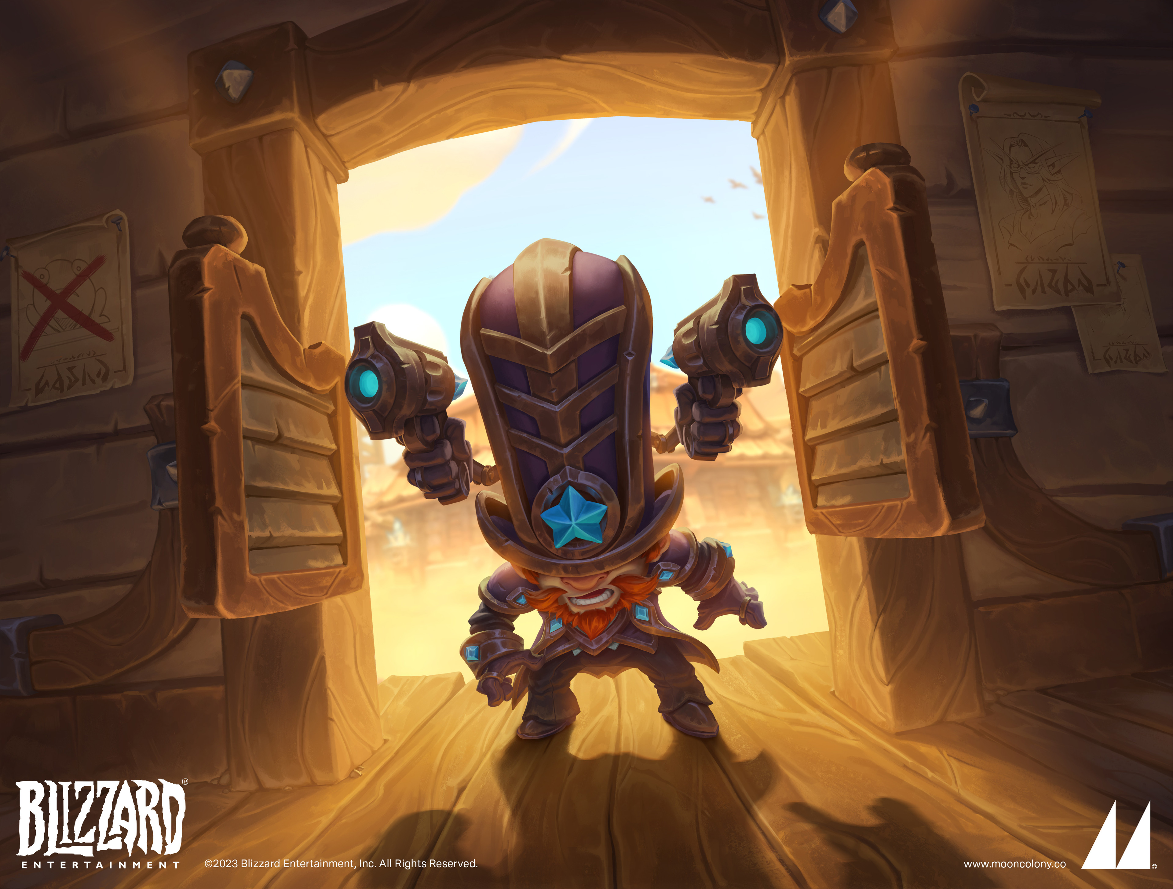 Mooncolony - Hearthstone Cinematic | Showdown in the Badlands