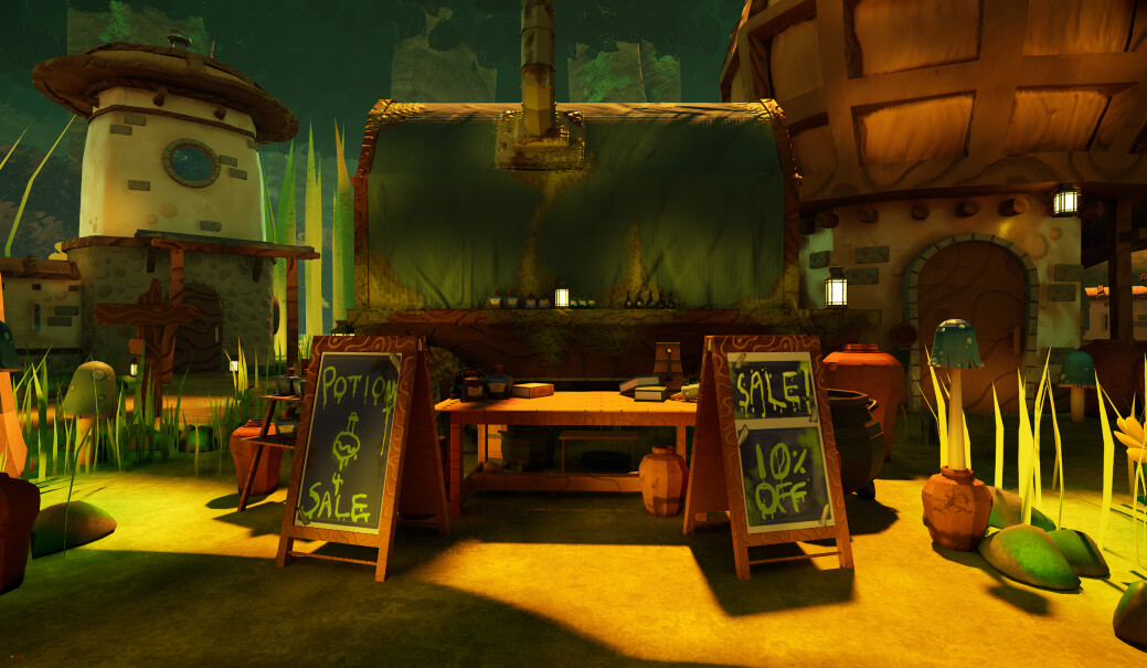 ArtStation - Unreal engine 5 Worldbuilding - Student project