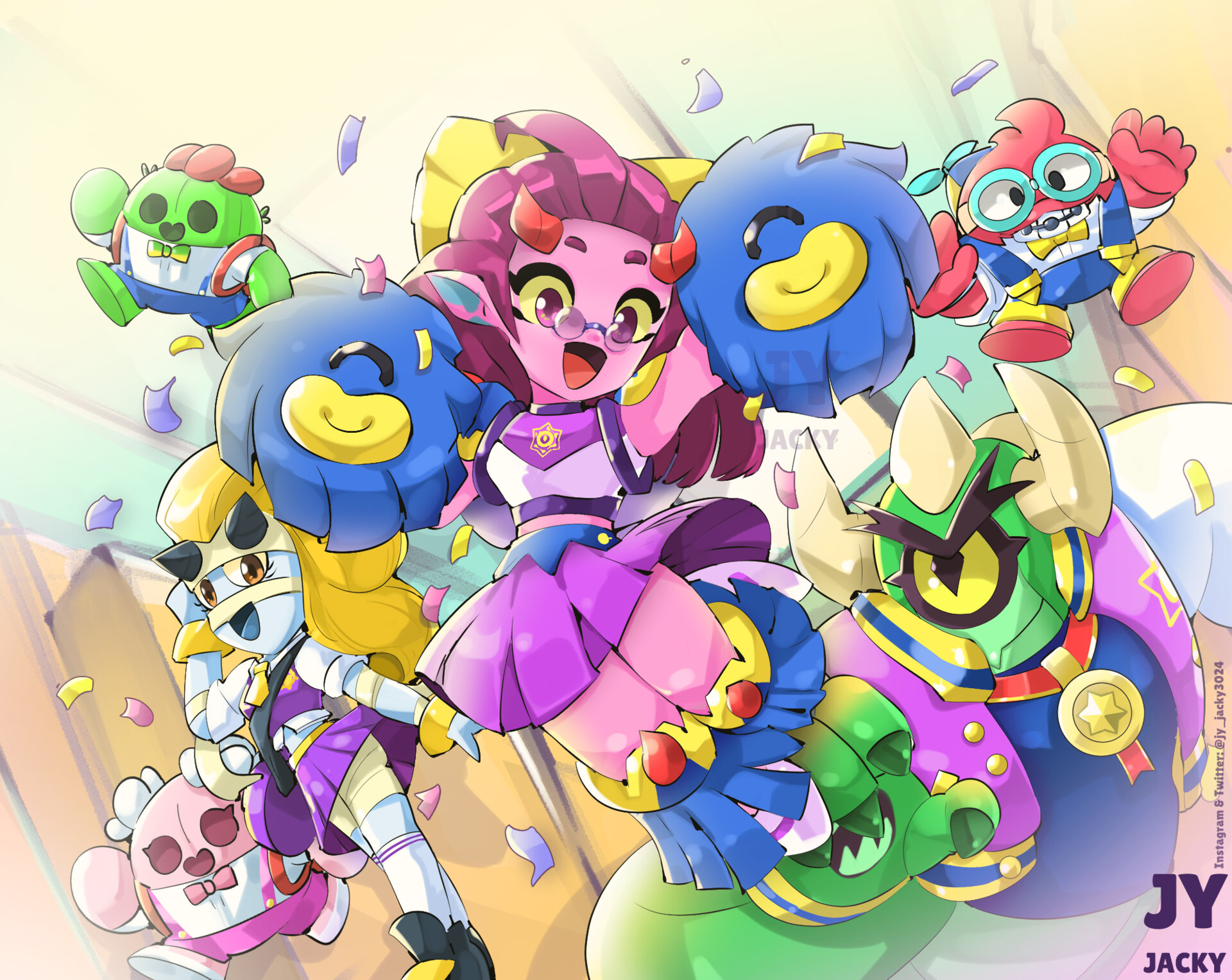 Jacky Yang - Brawl stars Academy 🌠🌠 Fanart