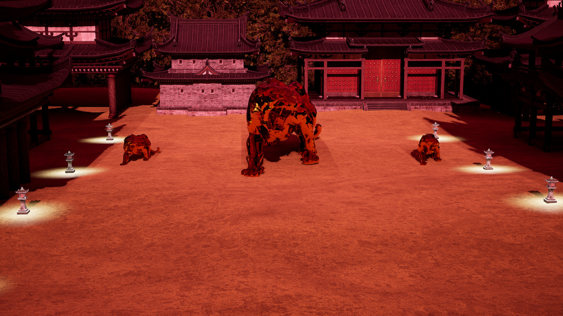 Murdock Owen - Asian Temple Scene