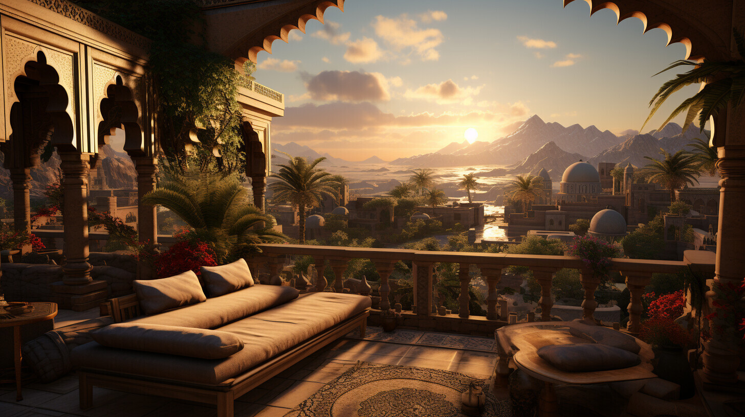 Concept Art - +300 Middle East Environment Concept (4k) | Vol_77