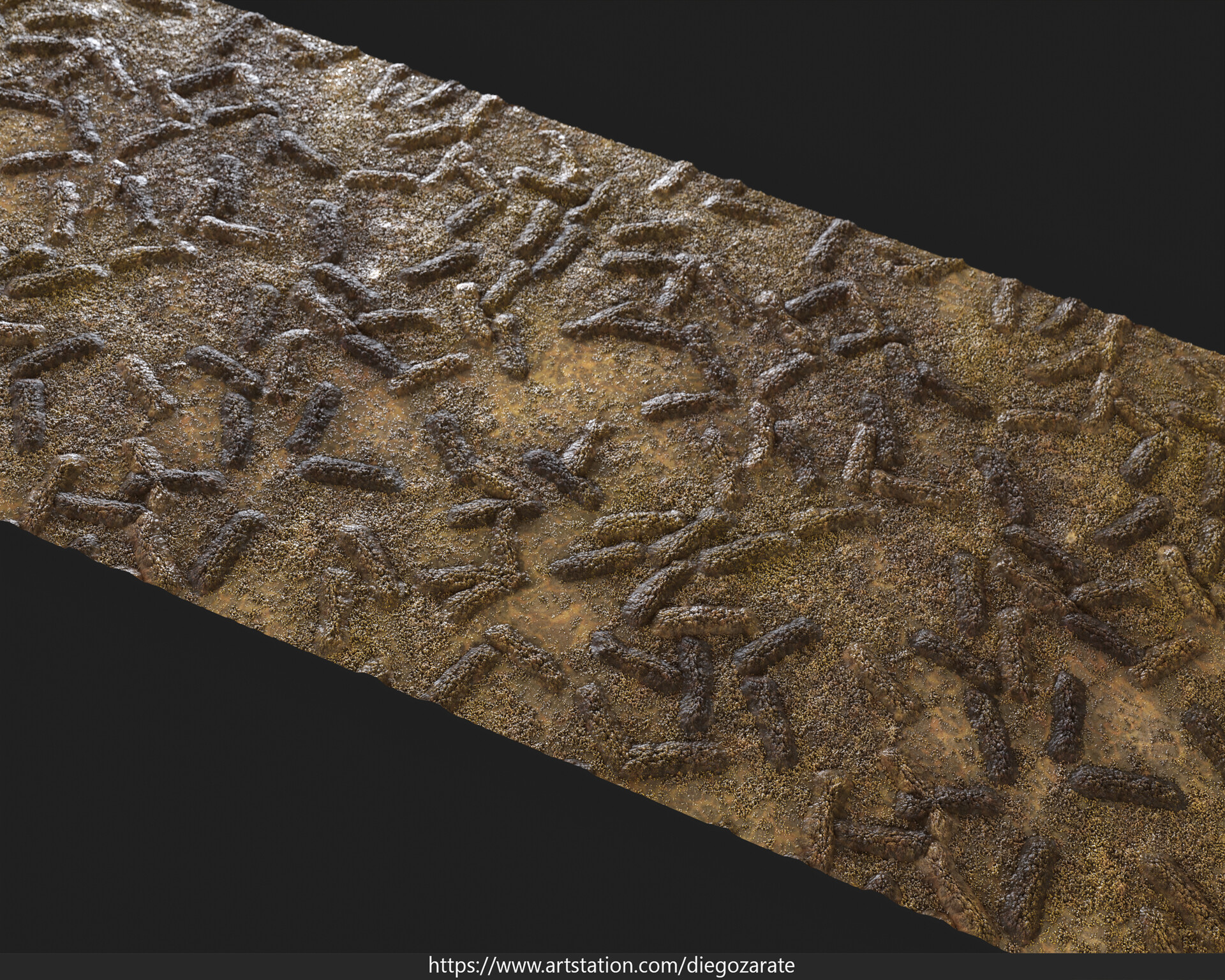 ArtStation - PBR - POOP, WASTEWATER - 4K MATERIAL