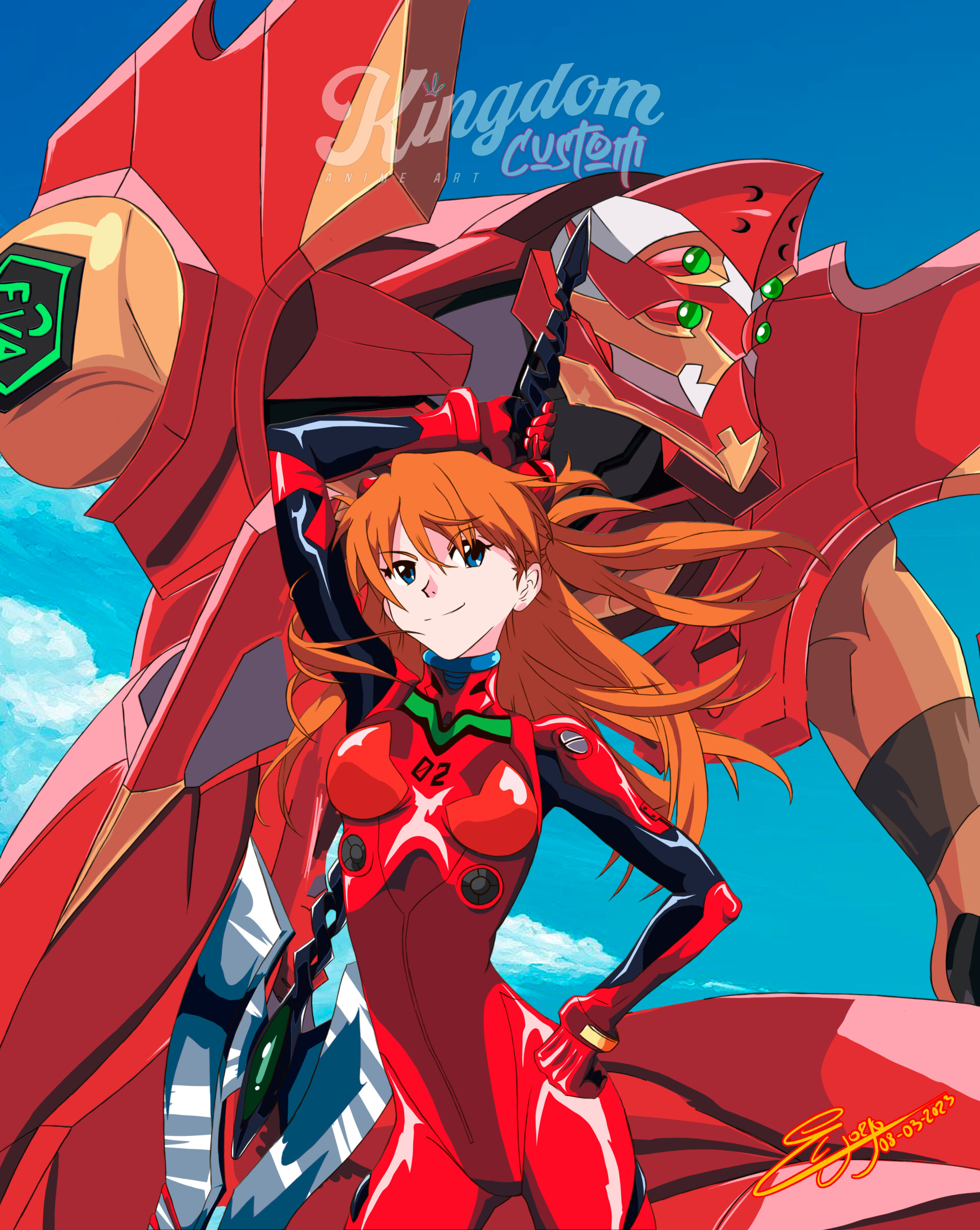 ArtStation - ASUKA & EVA 02