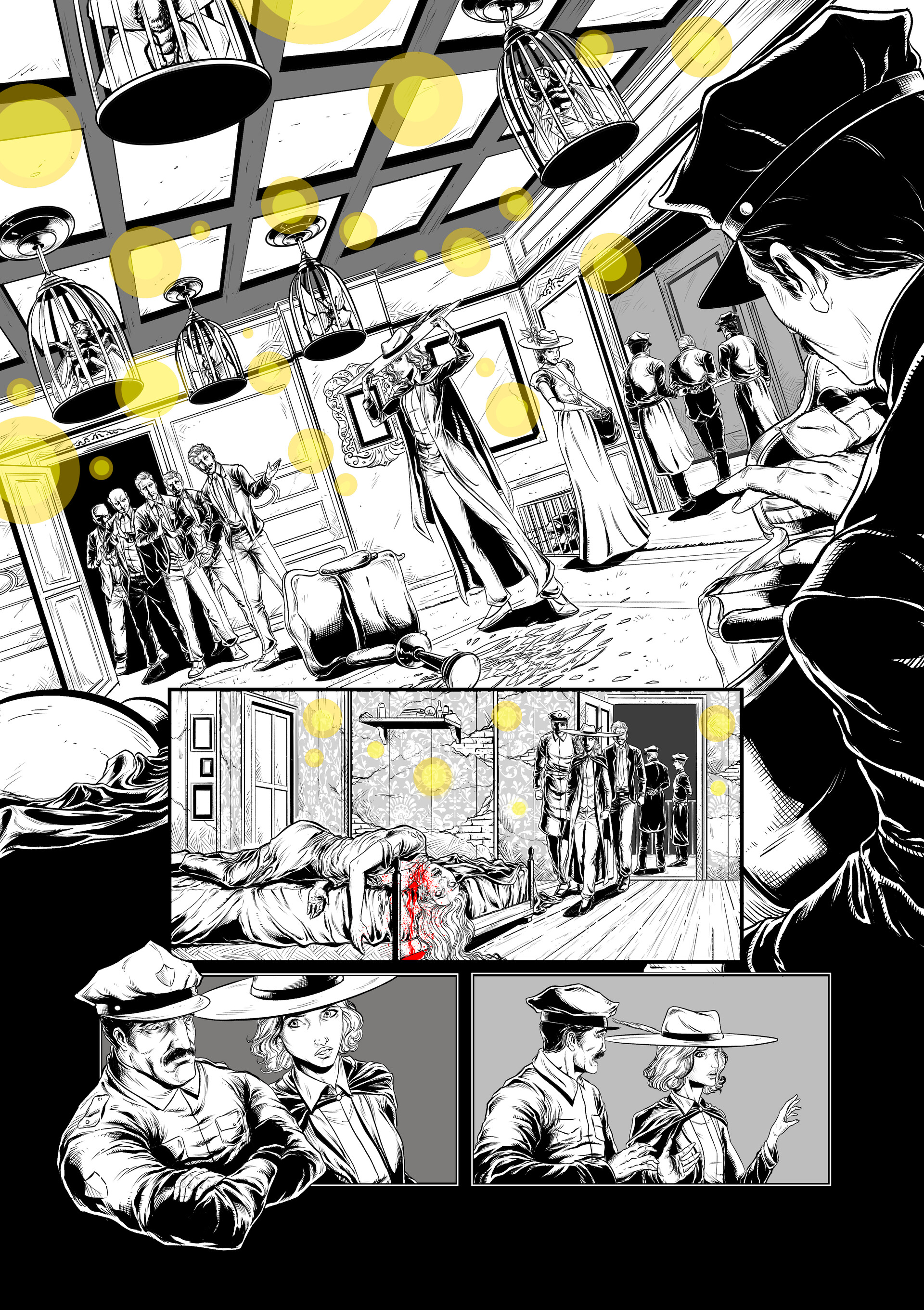 ArtStation - Page#1 FOR project Madame Shadow with Devin Whitlock in 2024