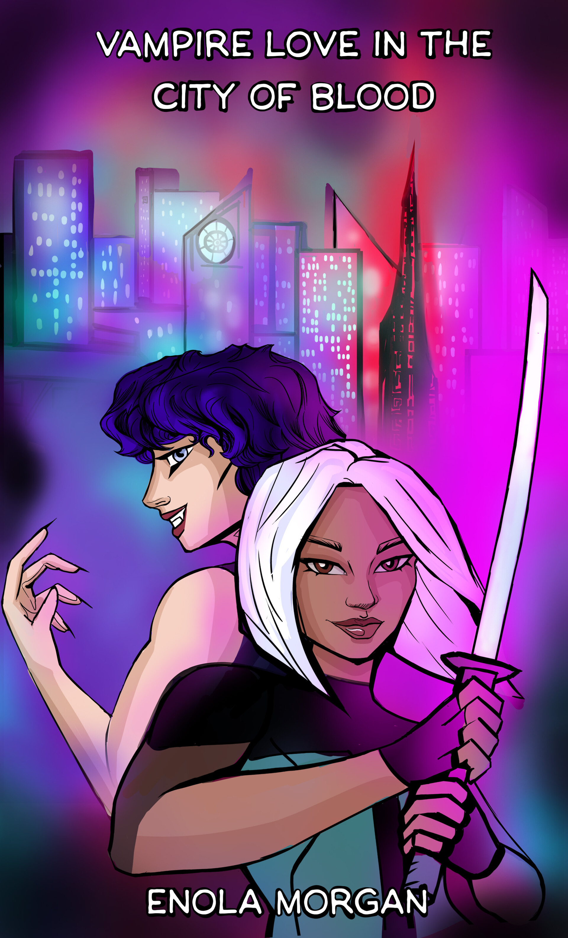 ArtStation - Vampire Love in the city of Blood