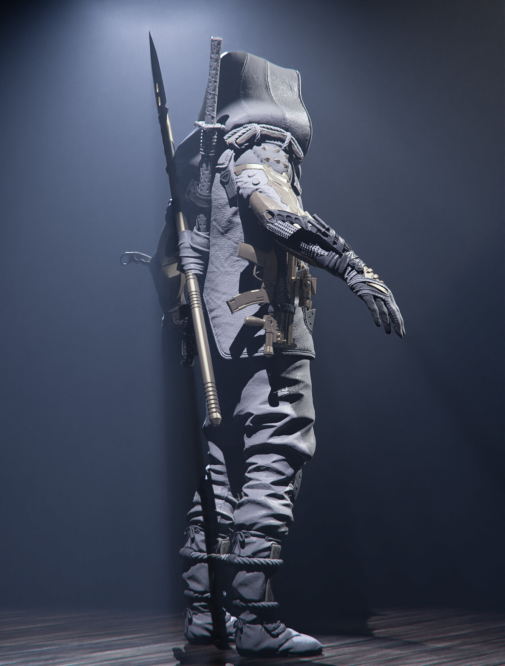 ArtStation - NINJA (Highpoly model)